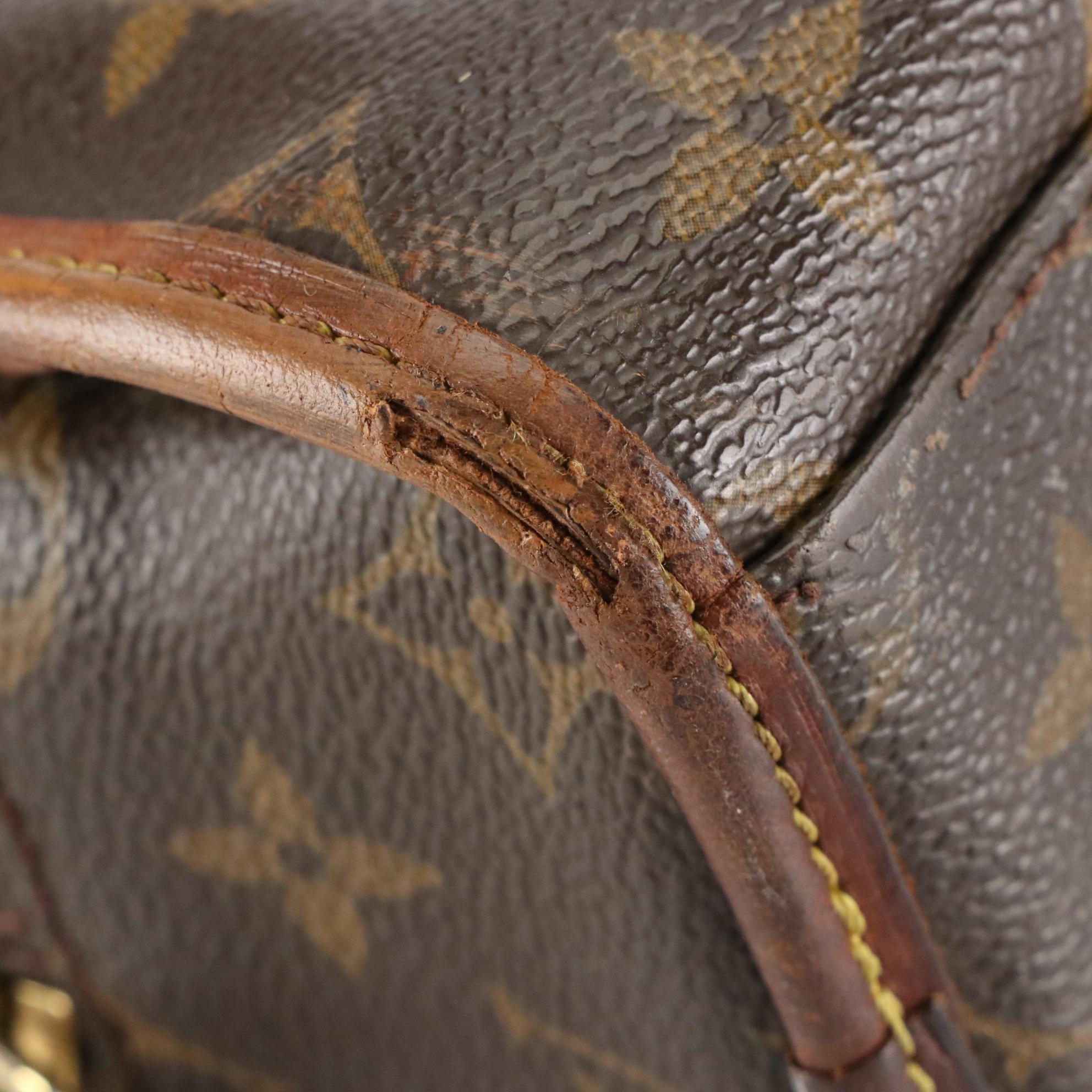 Louis Vuitton Rivoli Soft Briefcase in Monogram Canvas and Vachetta ...