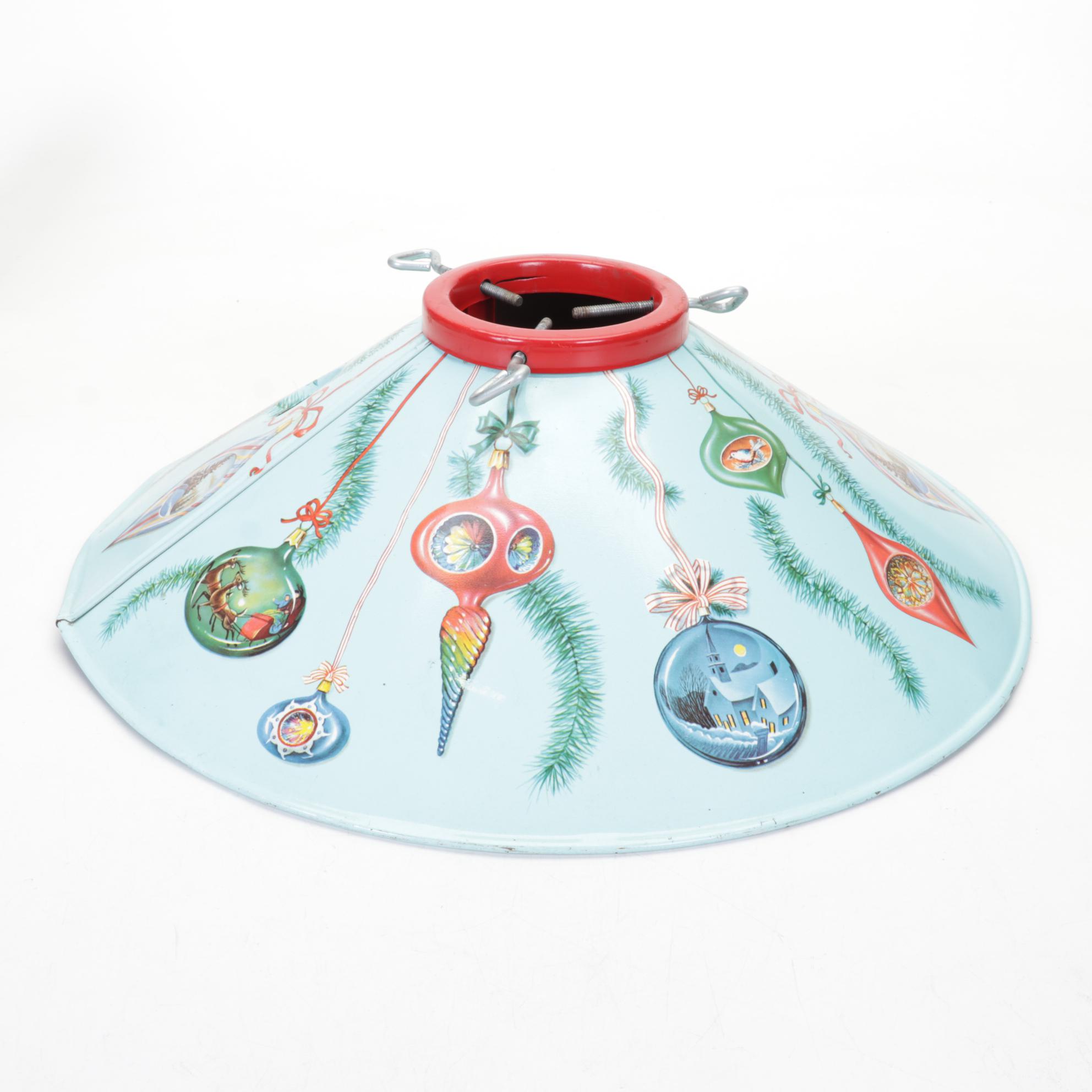 Coloramic Tree Stand, Light-up Angel Topper, and Putz in Old and New ...