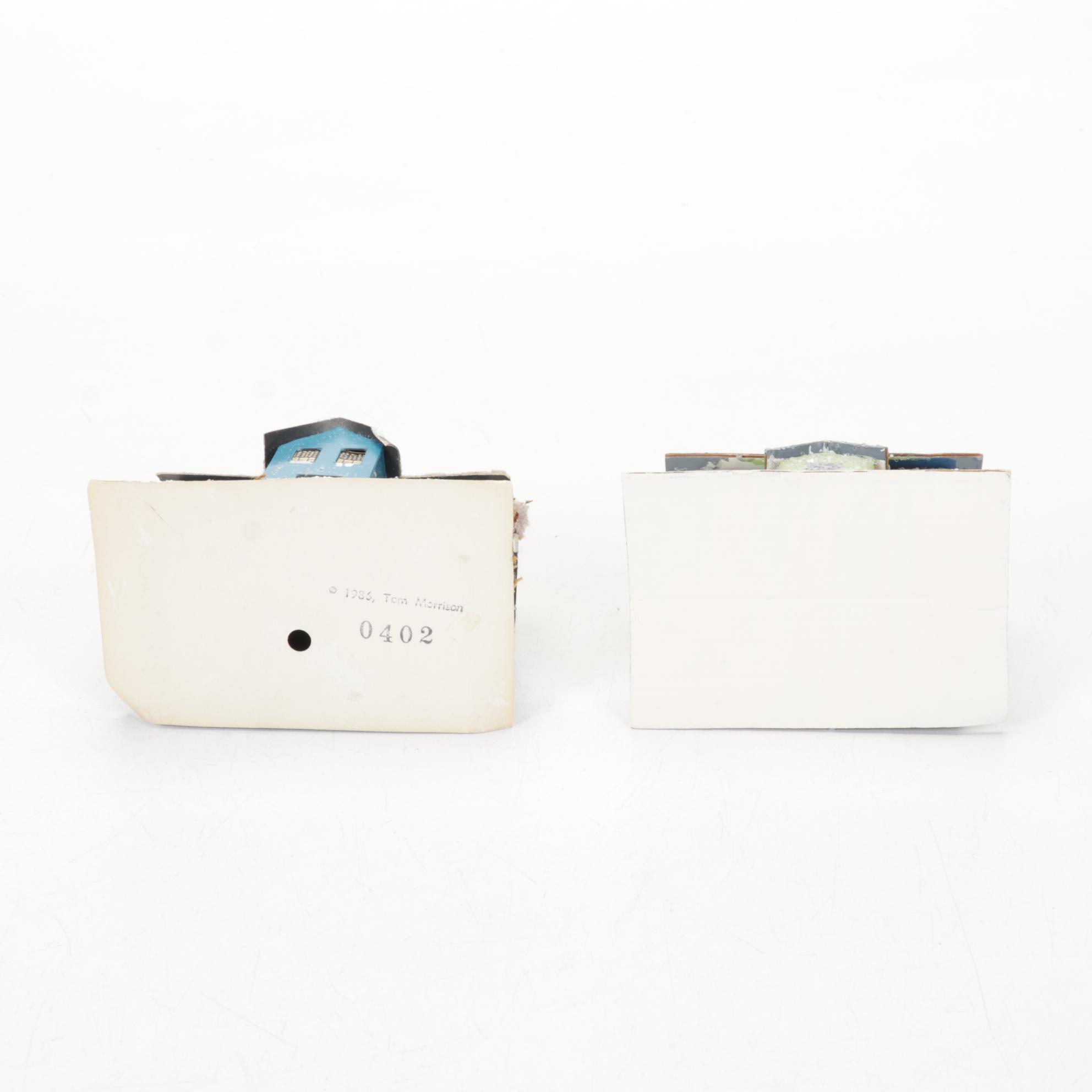 Coloramic Tree Stand, Light-up Angel Topper, and Putz in Old and New ...