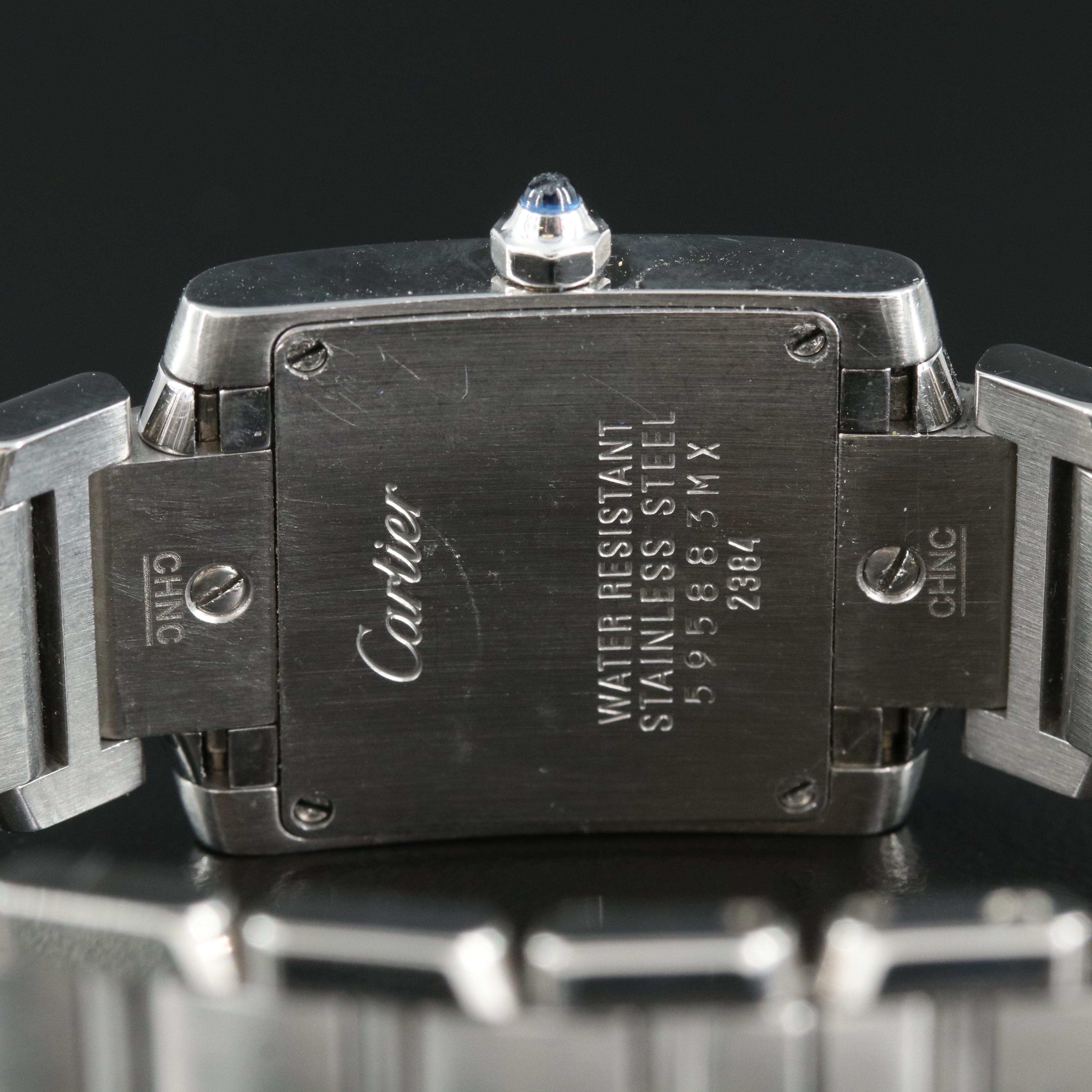 Cartier Tank Francaise Stainless Steel Quartz Wristwatch | EBTH