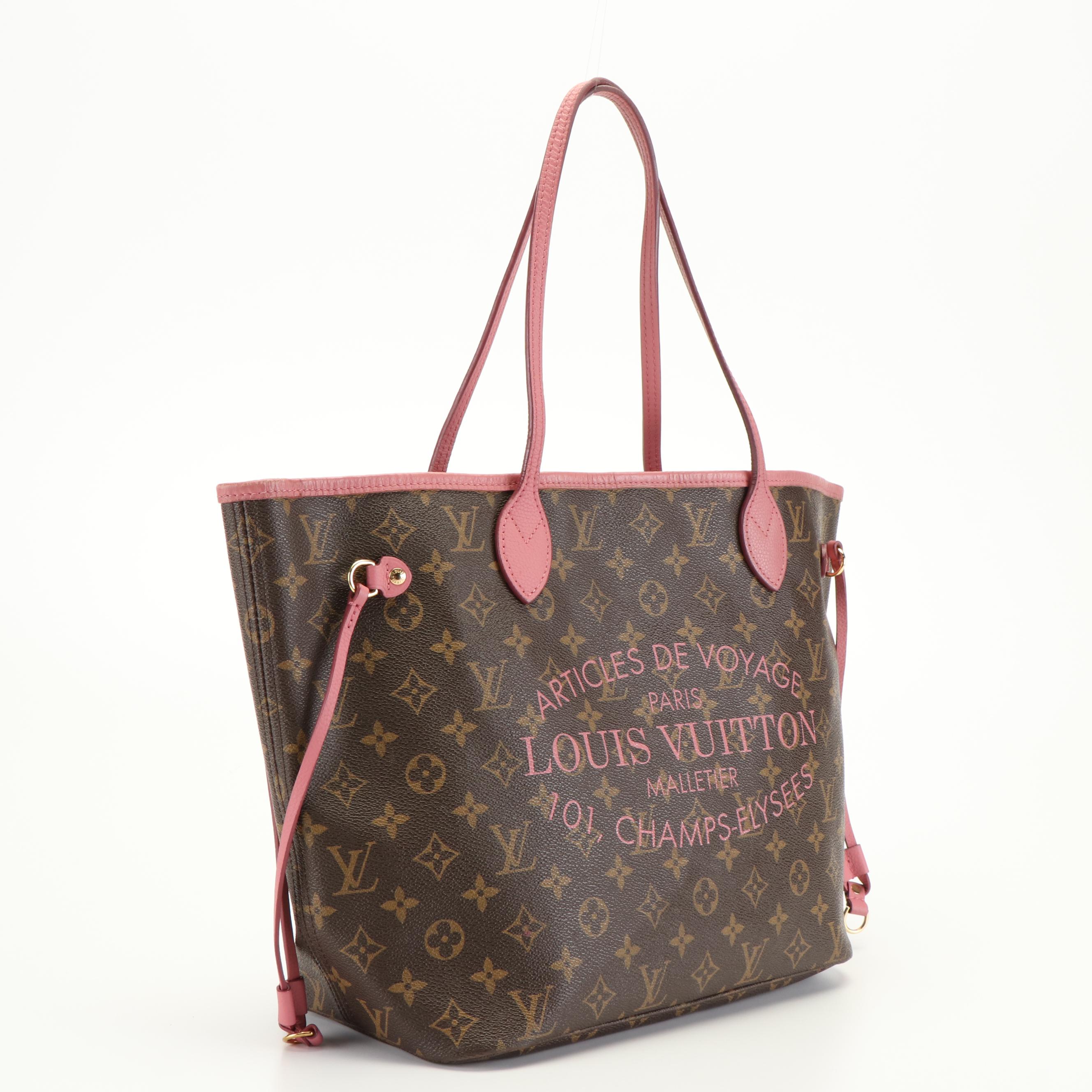 Louis Vuitton Limited Edition Neverfull in Monogram Canvas & Ikat ...