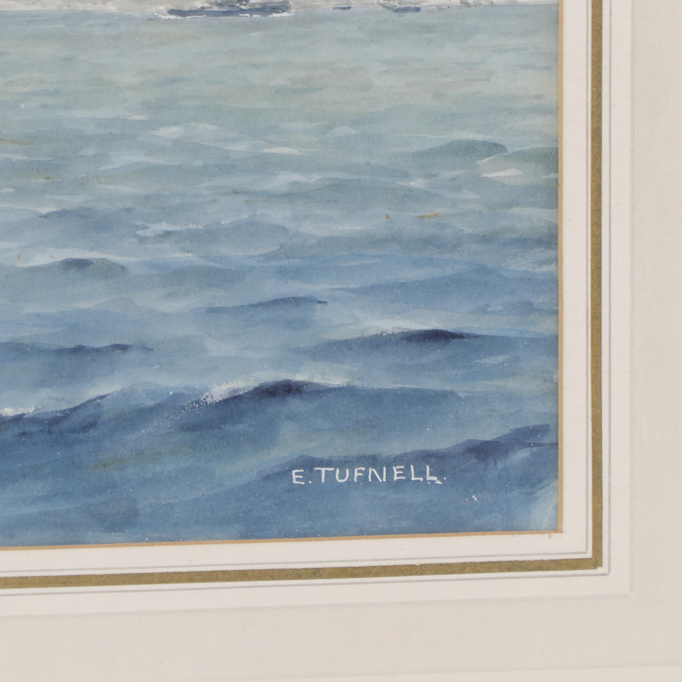 Eric Tufnell Marine Watercolor Painting " 'Britannia' 1853" | EBTH