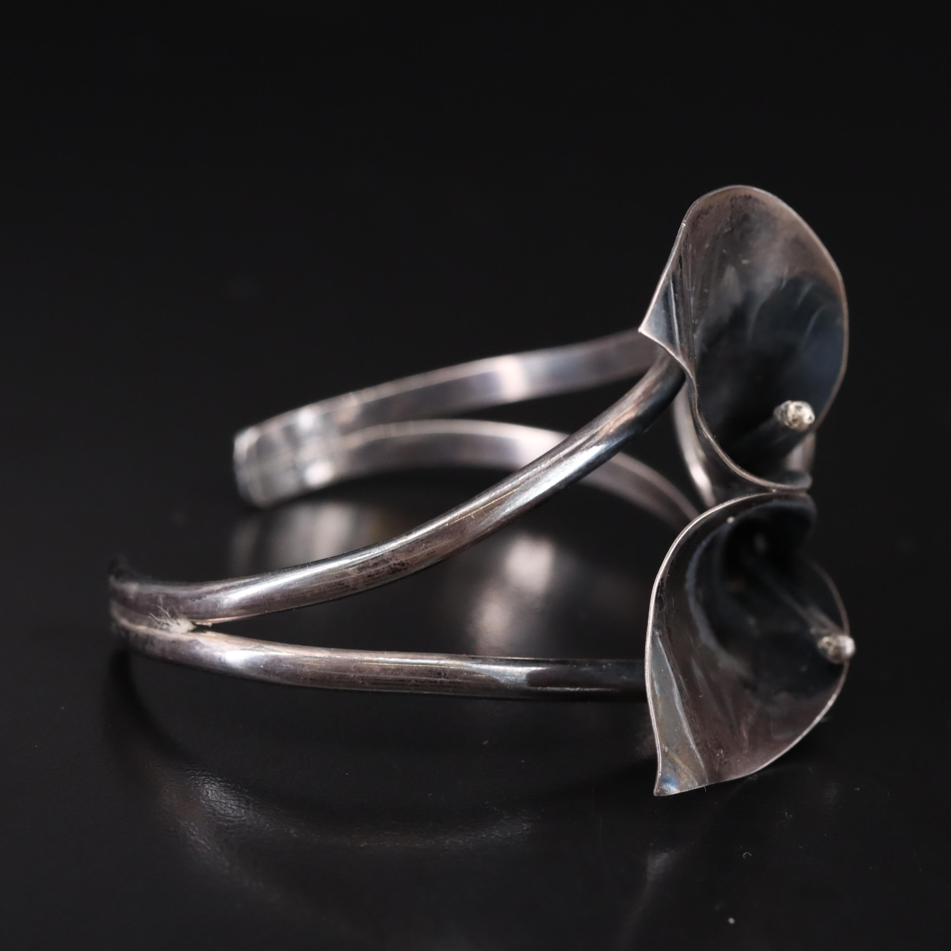 Stuart Nye Sterling Lily Cuff | EBTH