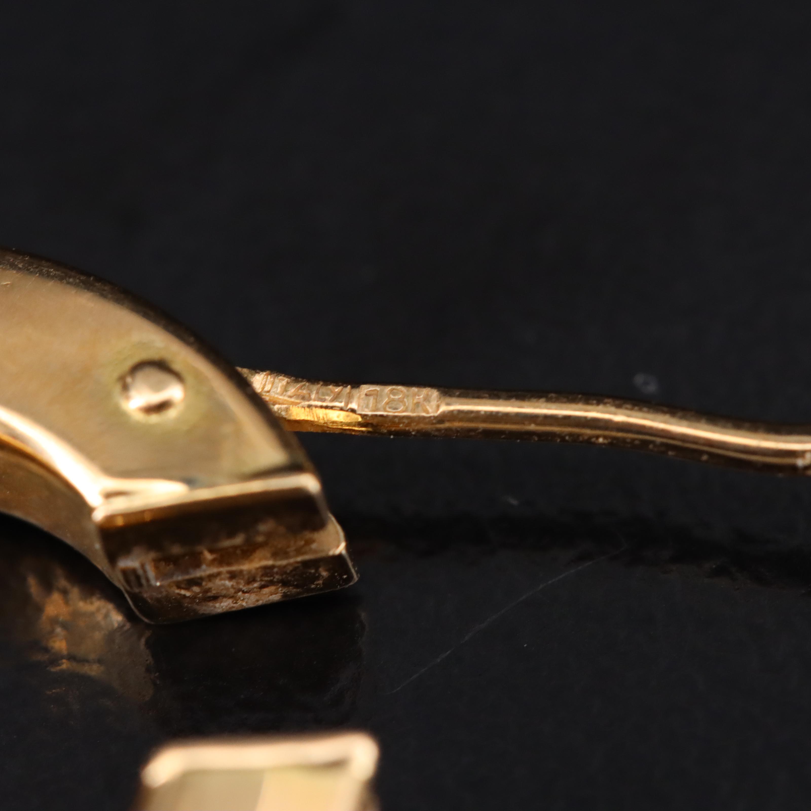 Italian 18K Hoops | EBTH