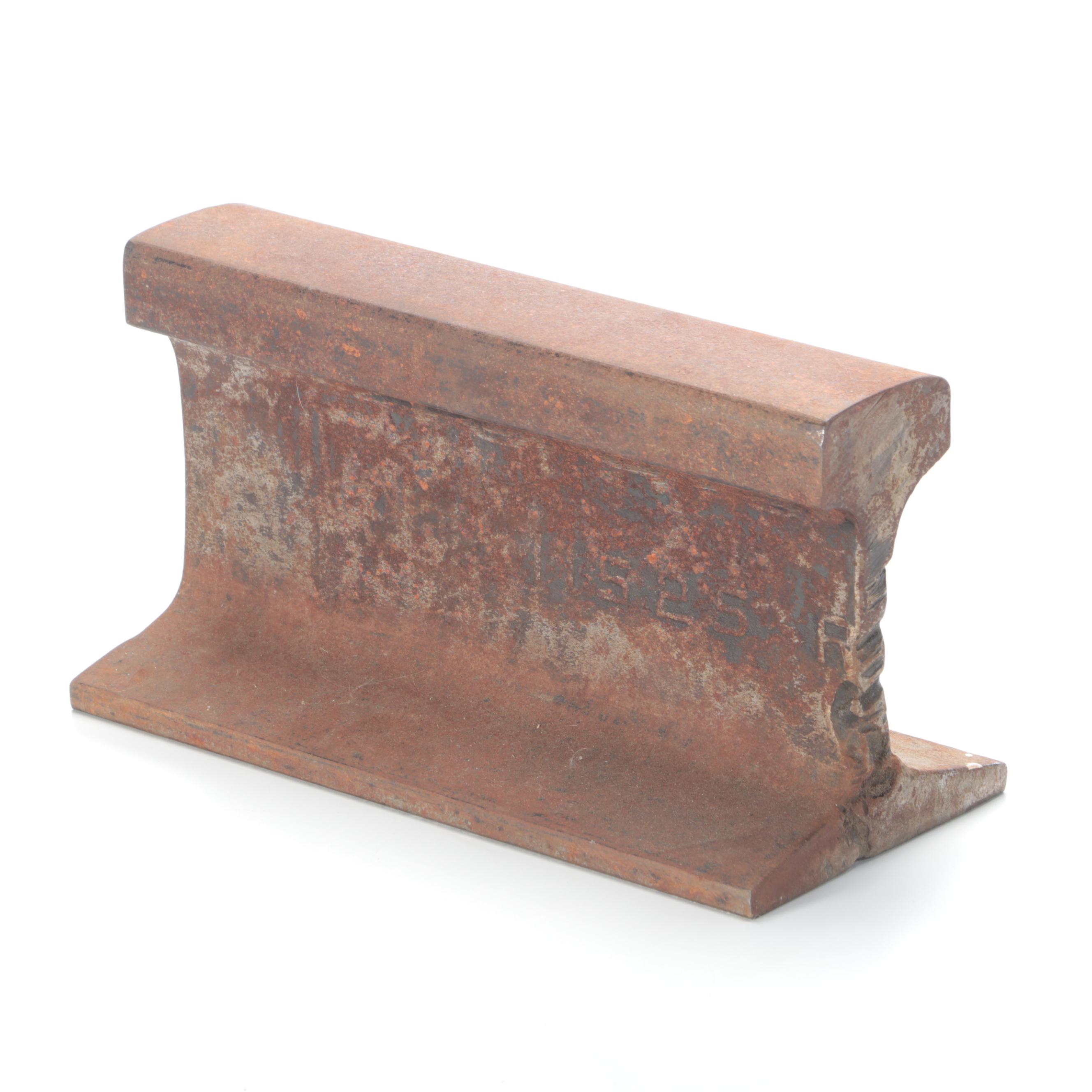 Iron Railway Track Segment | EBTH