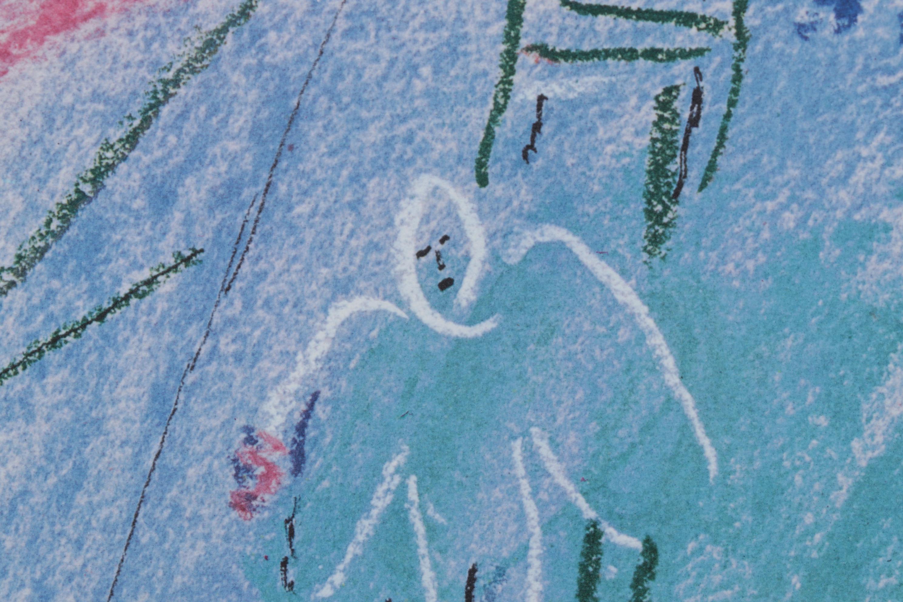 Color Lithograph After Marc Chagall "Le Songe de Jacob," 1986 | EBTH