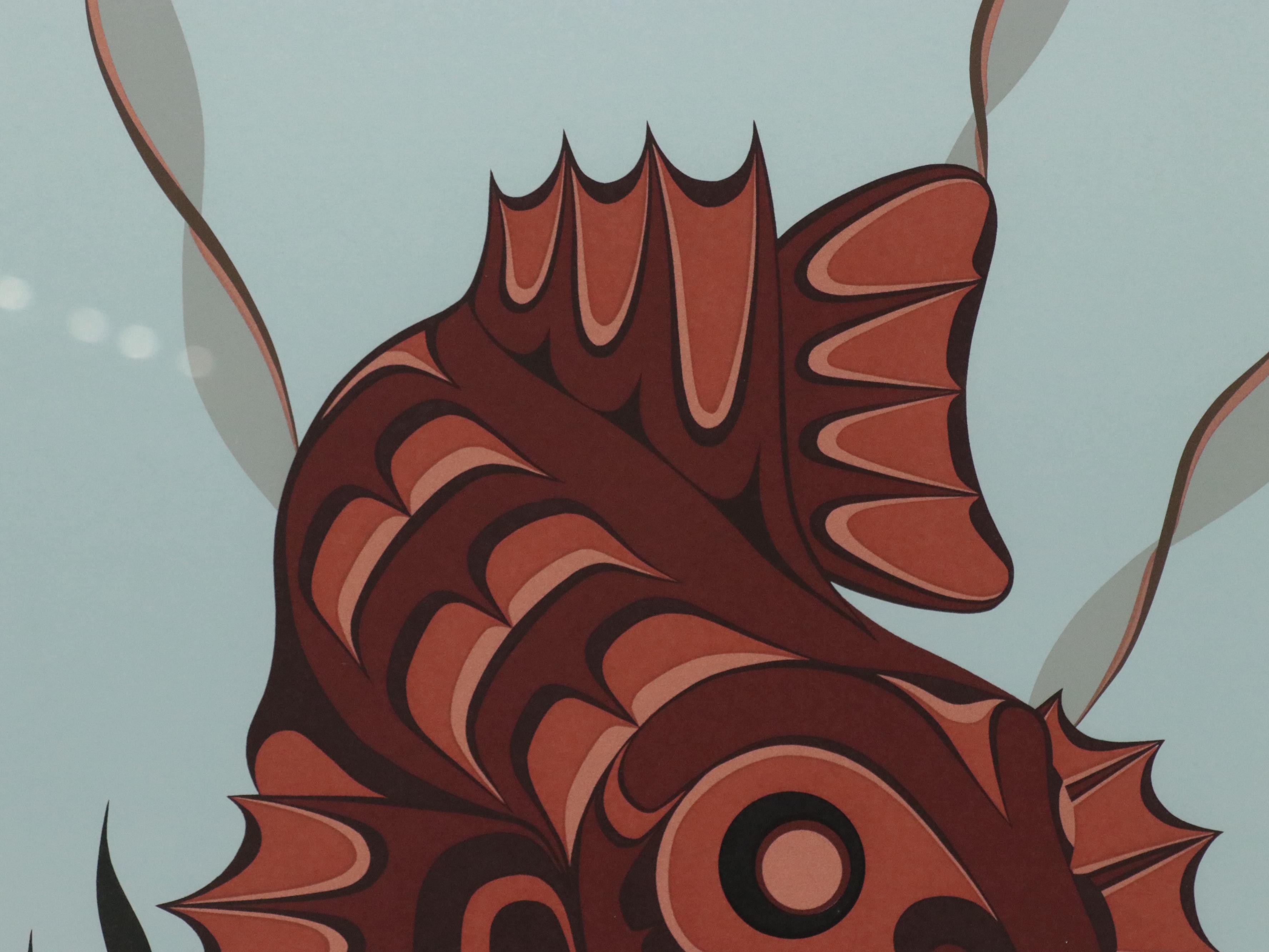 Mark Henderson "Red Snapper" Serigraph, 1995 | EBTH