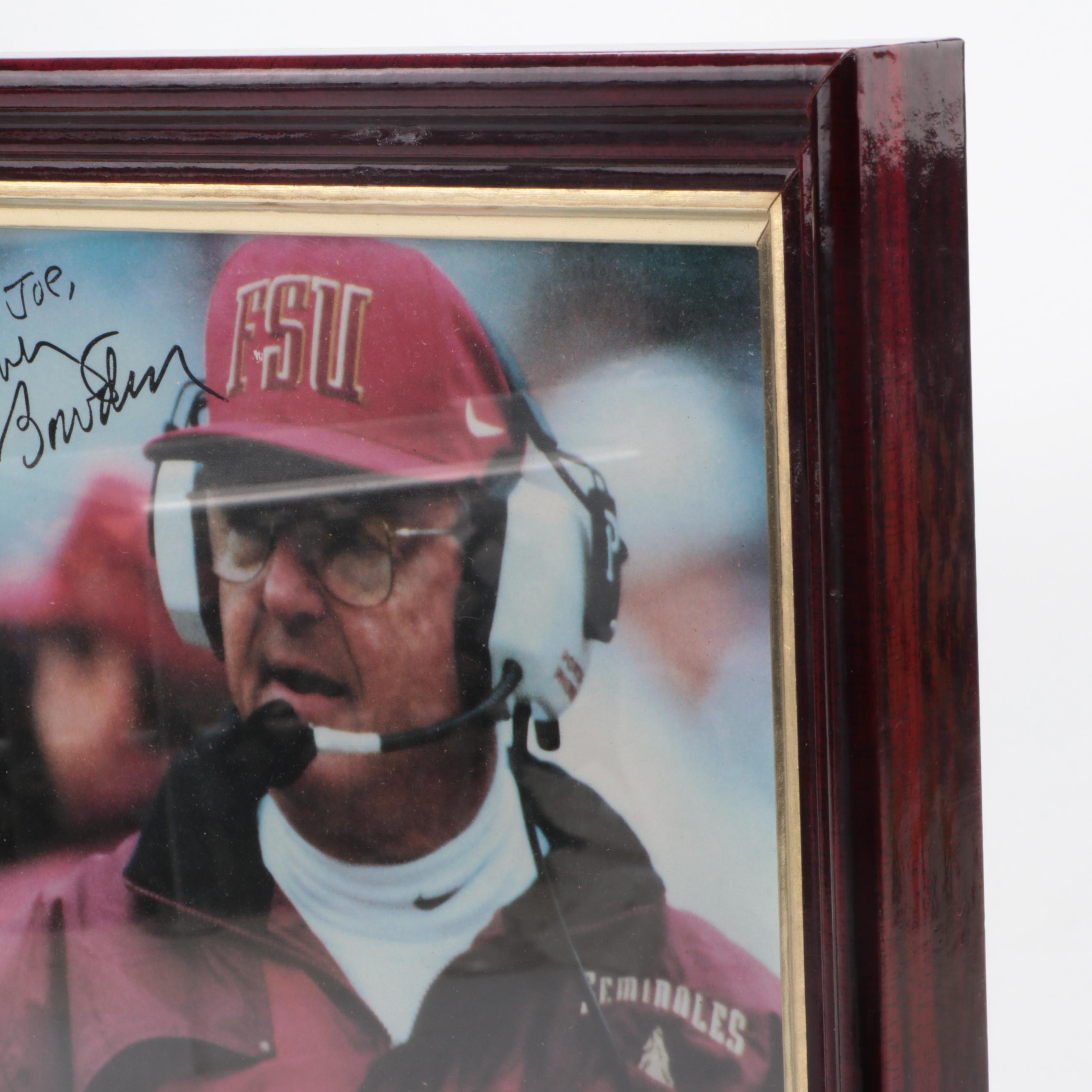 Terry Pendleton and Bobby Bowden Signed Prints | EBTH