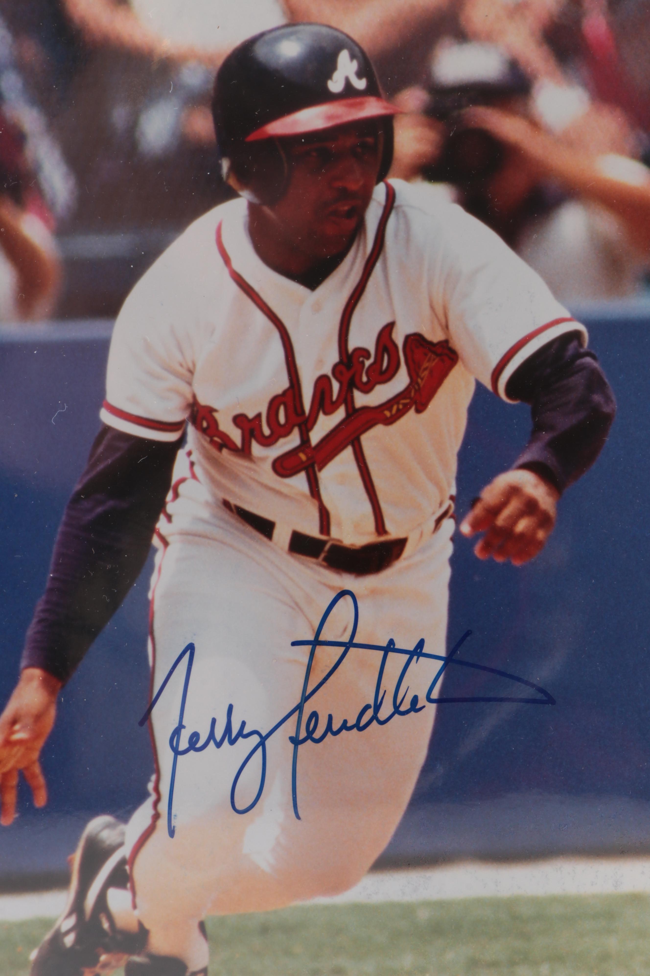 Terry Pendleton and Bobby Bowden Signed Prints | EBTH