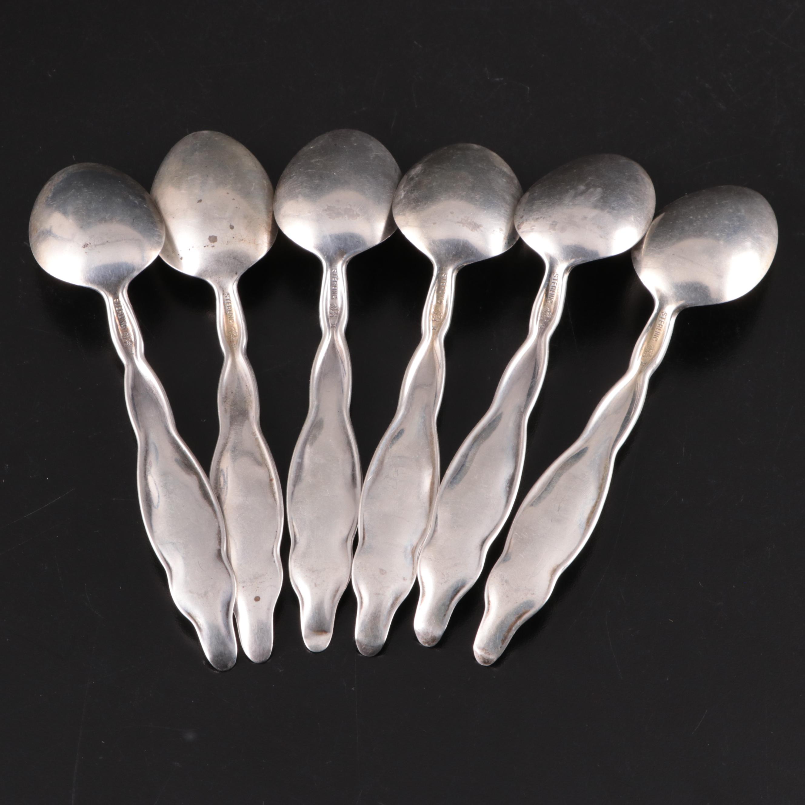 Whiting Mfg Co. "Lily of the Valley" Sterling Silver Teaspoons | EBTH
