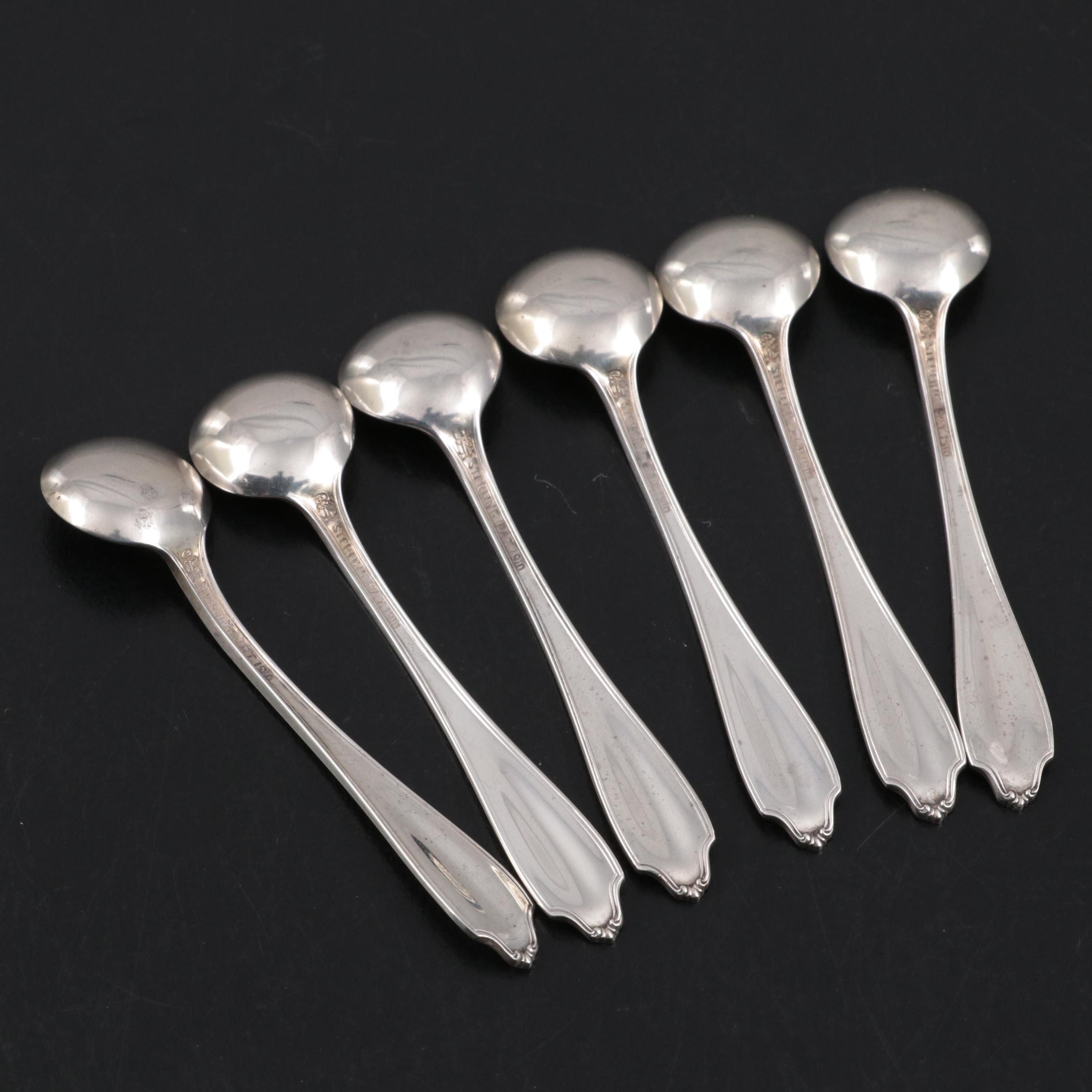 Whiting Mfg. Co. Sterling Silver Shakers, Salt Cellars and Spoons | EBTH