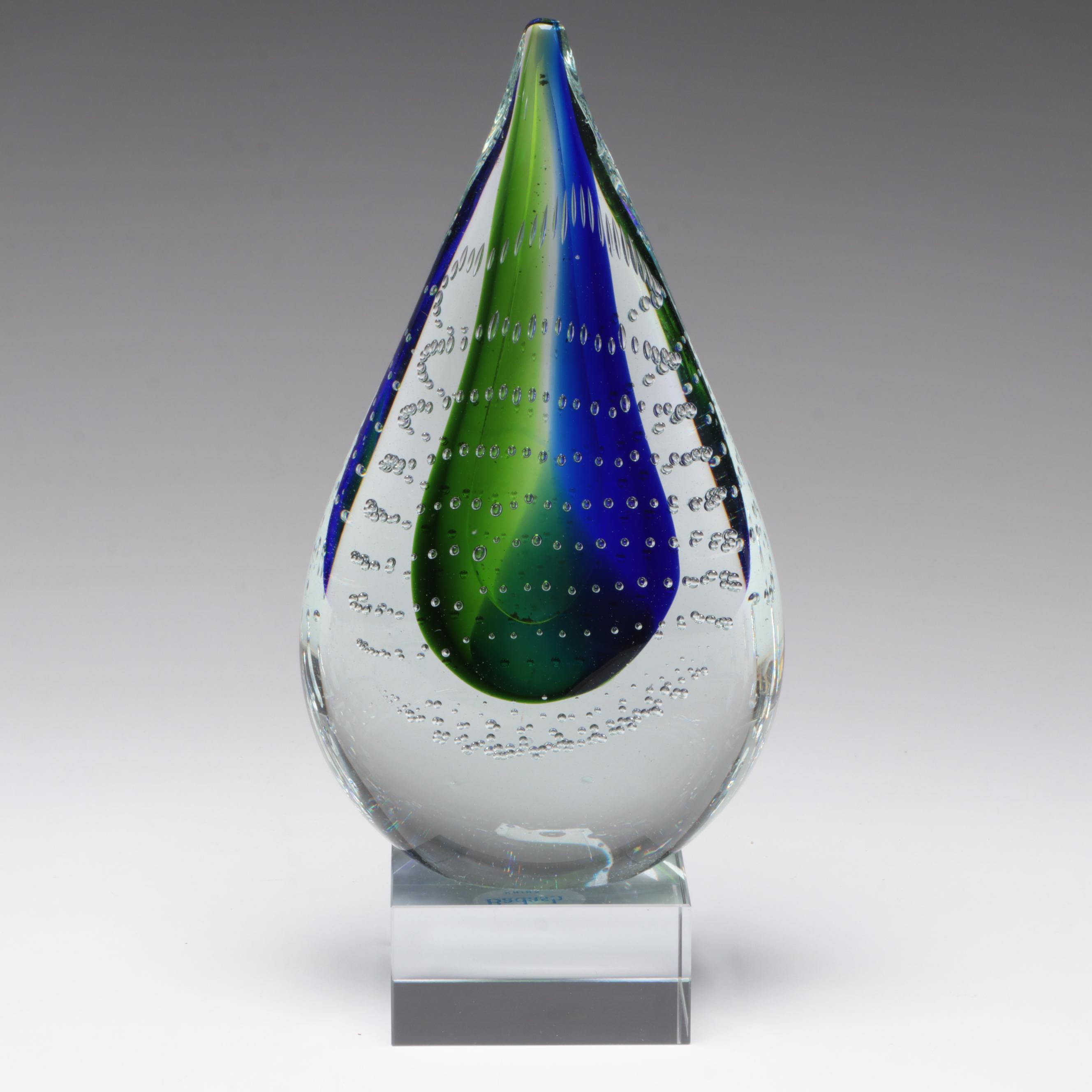 Badash Crystal Blown Teardrop Sculpture | EBTH