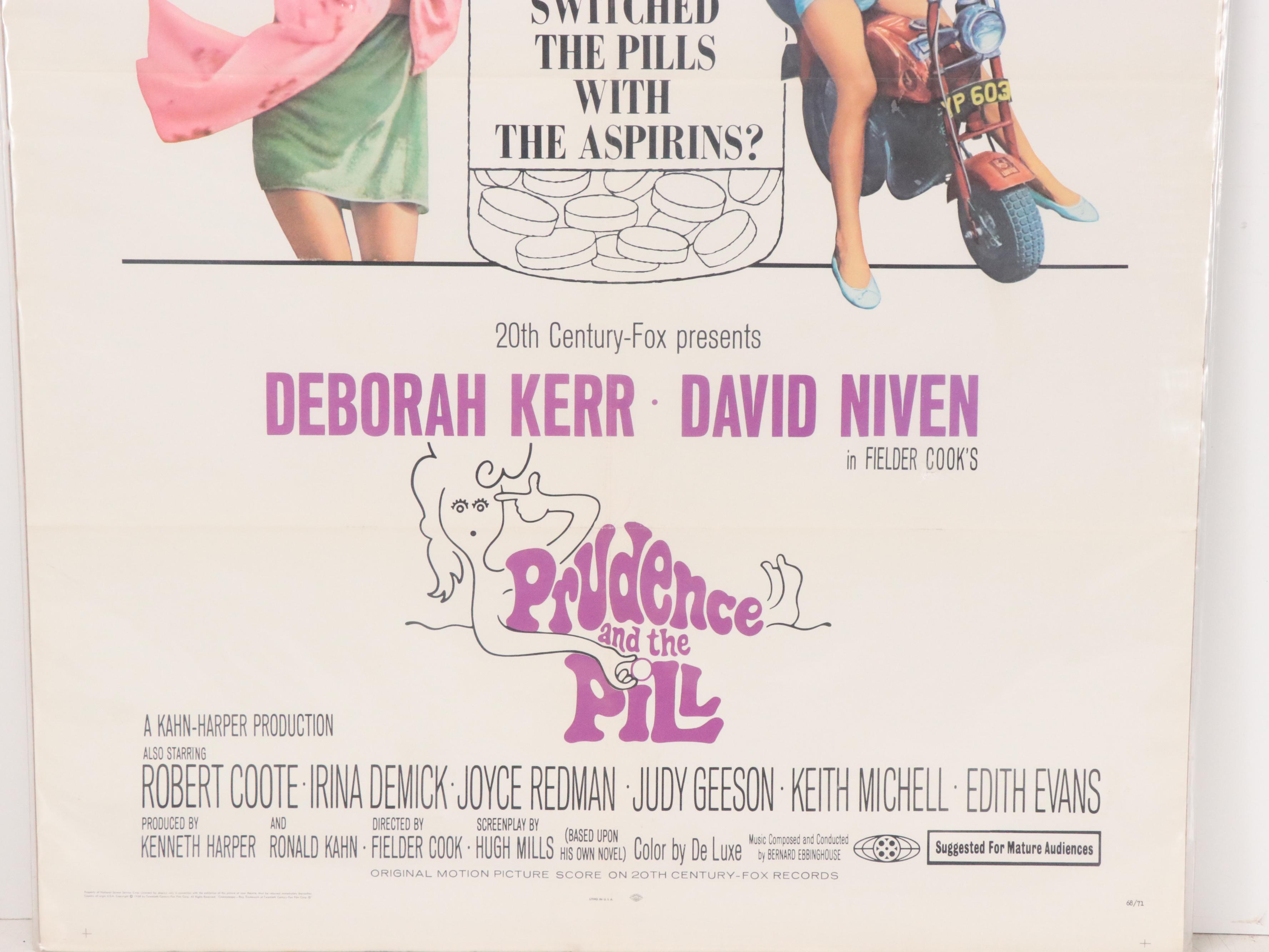 "Prudence and the Pill" Movie Poster, 1968 | EBTH