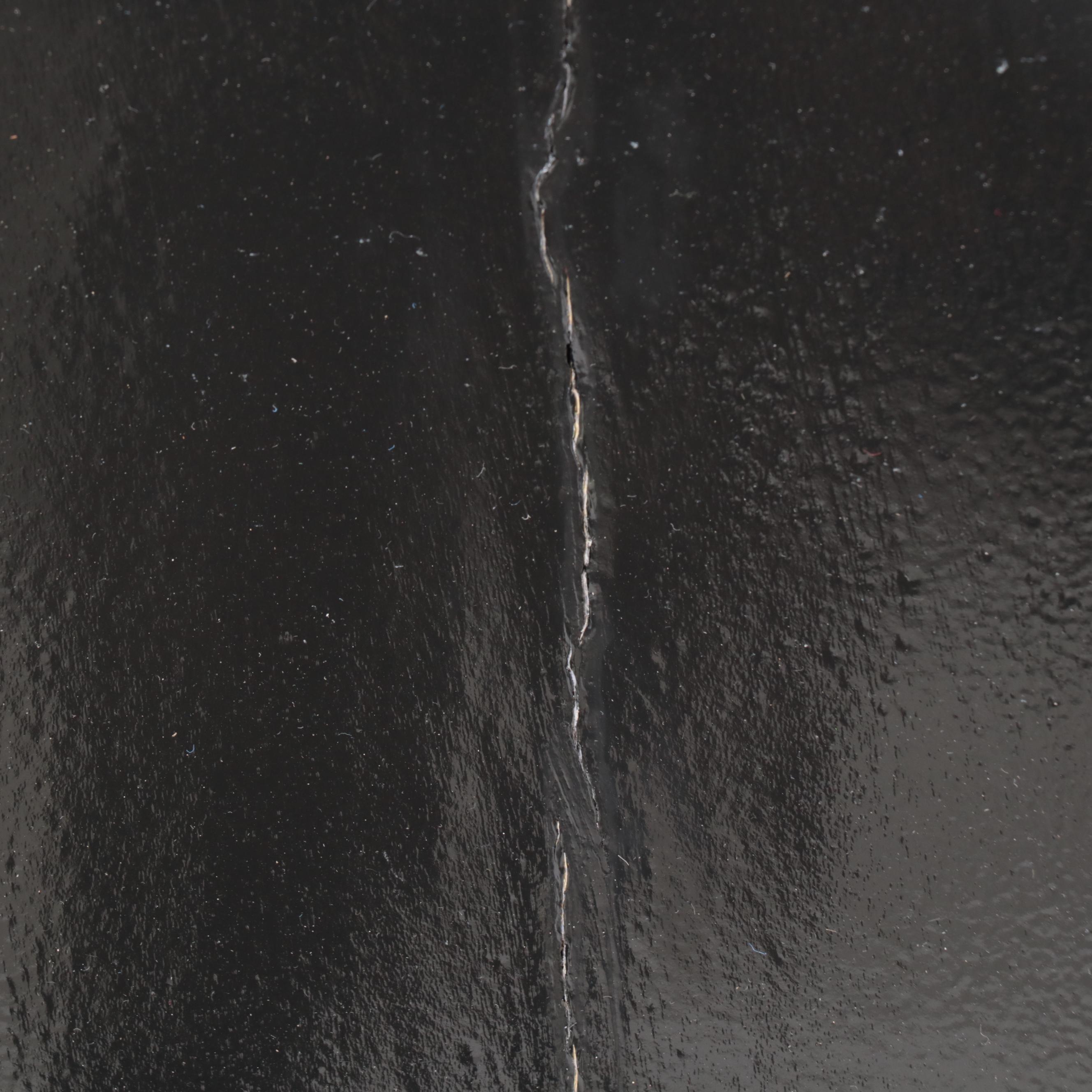 Hepplewhite Style Ebonized and Parcle Gilt Wooden Buffet | EBTH