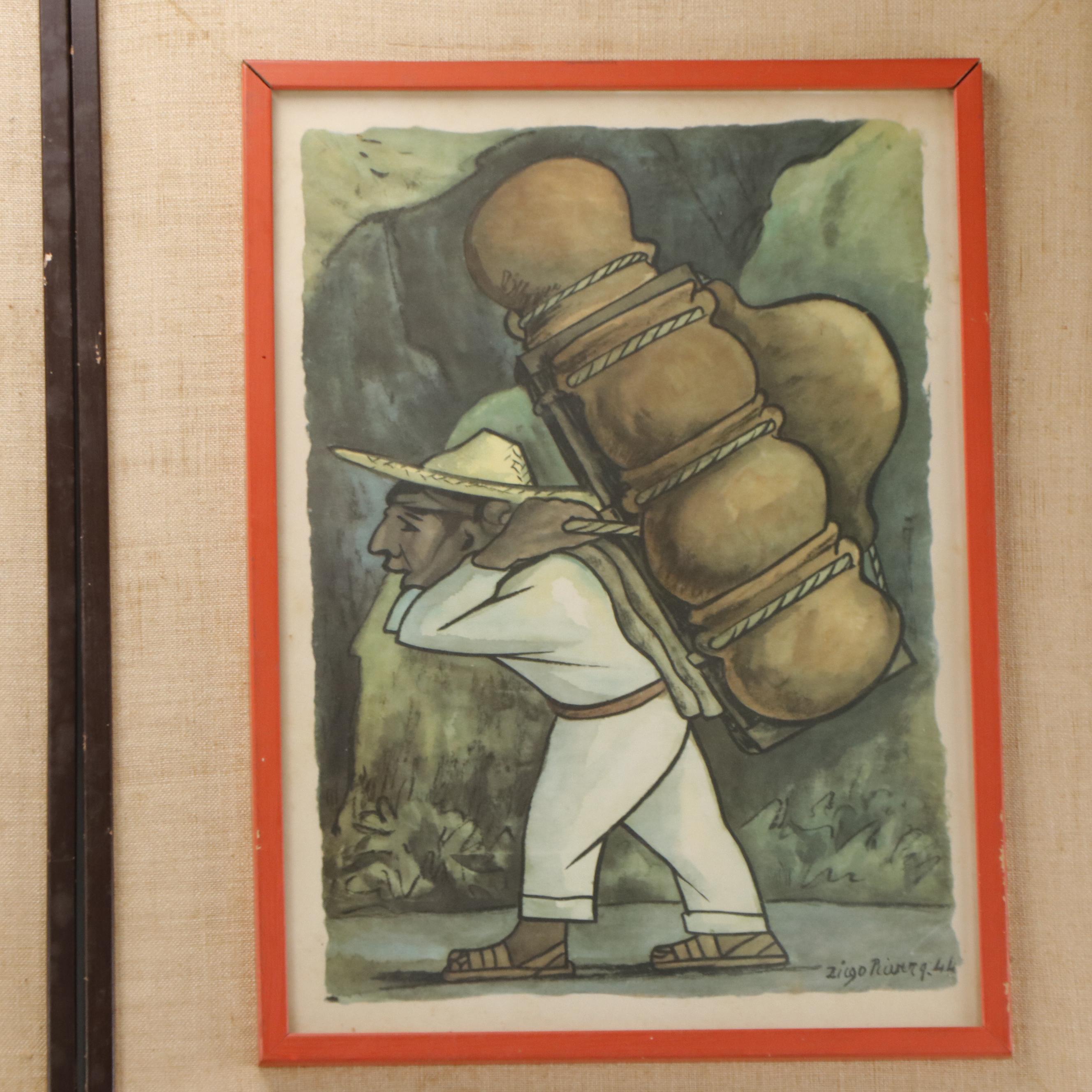 Four Prints after Diego Rivera | EBTH