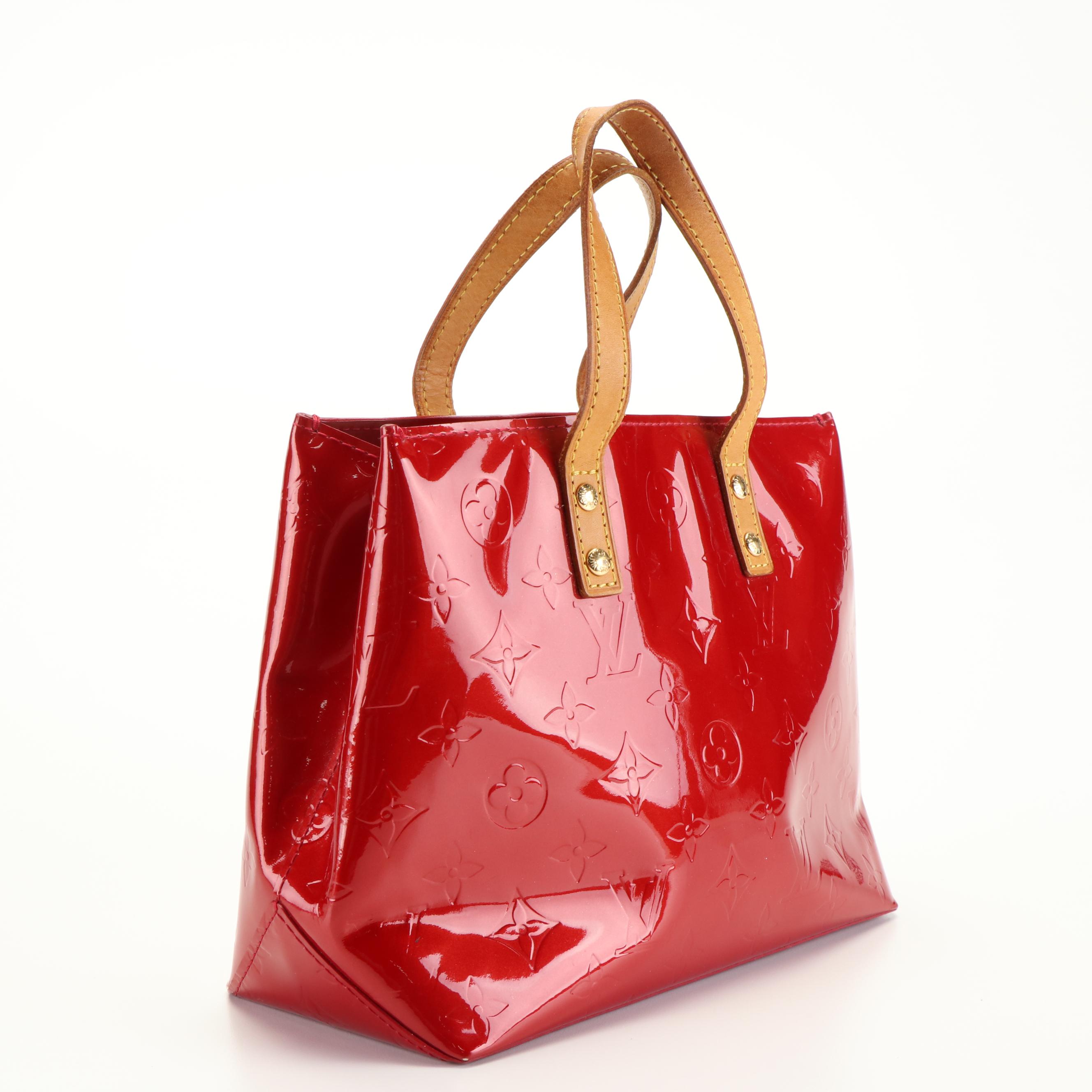 Louis Vuitton Reade Red Vernis PM Tote Bag | EBTH