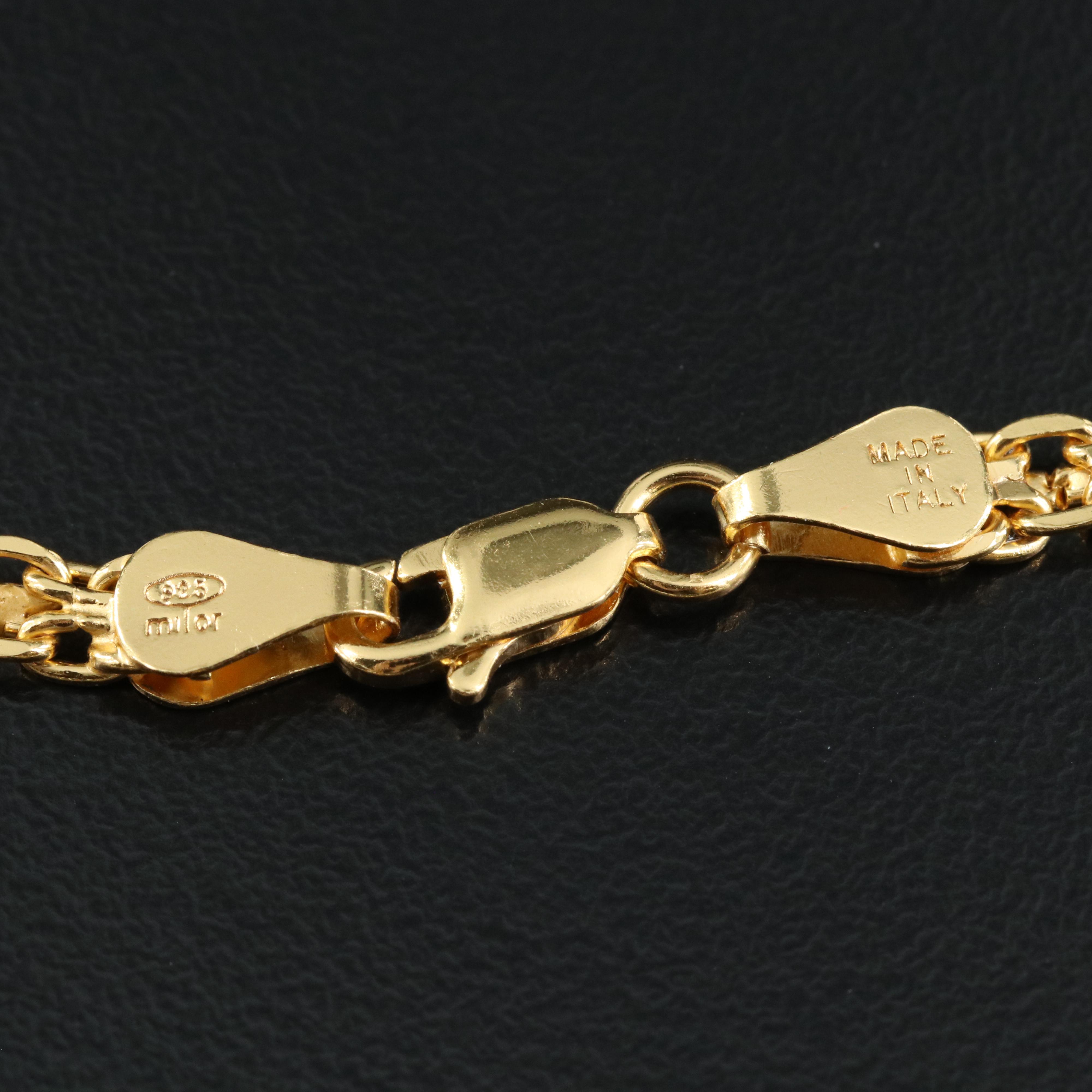 Sterling Bismark and Fancy Link Necklaces | EBTH