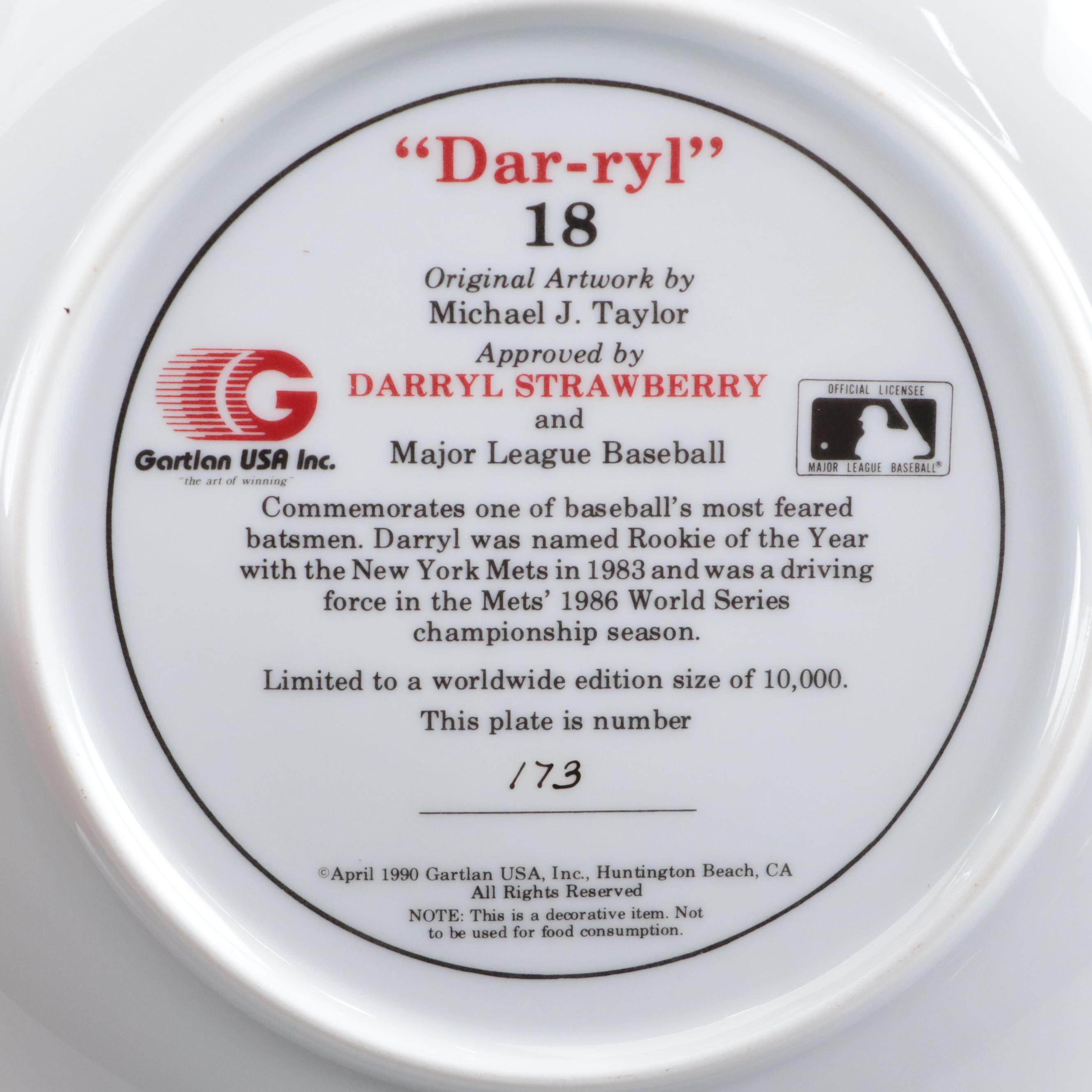 John Wooden Signed with More Gartlan Decorative Sports Plates, Late ...