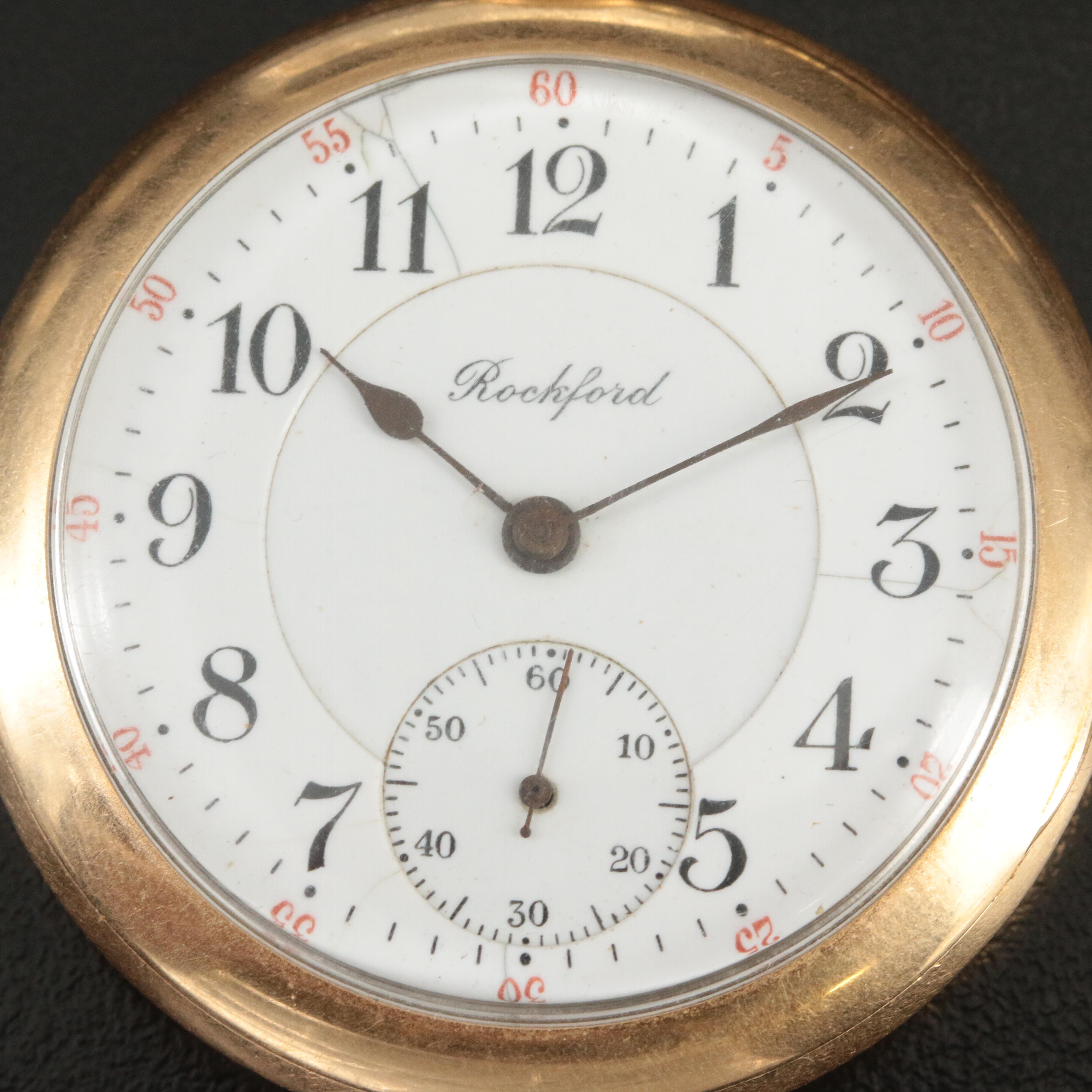 1910 Rockford Gold-Filled Pocket Watch | Everything But The House