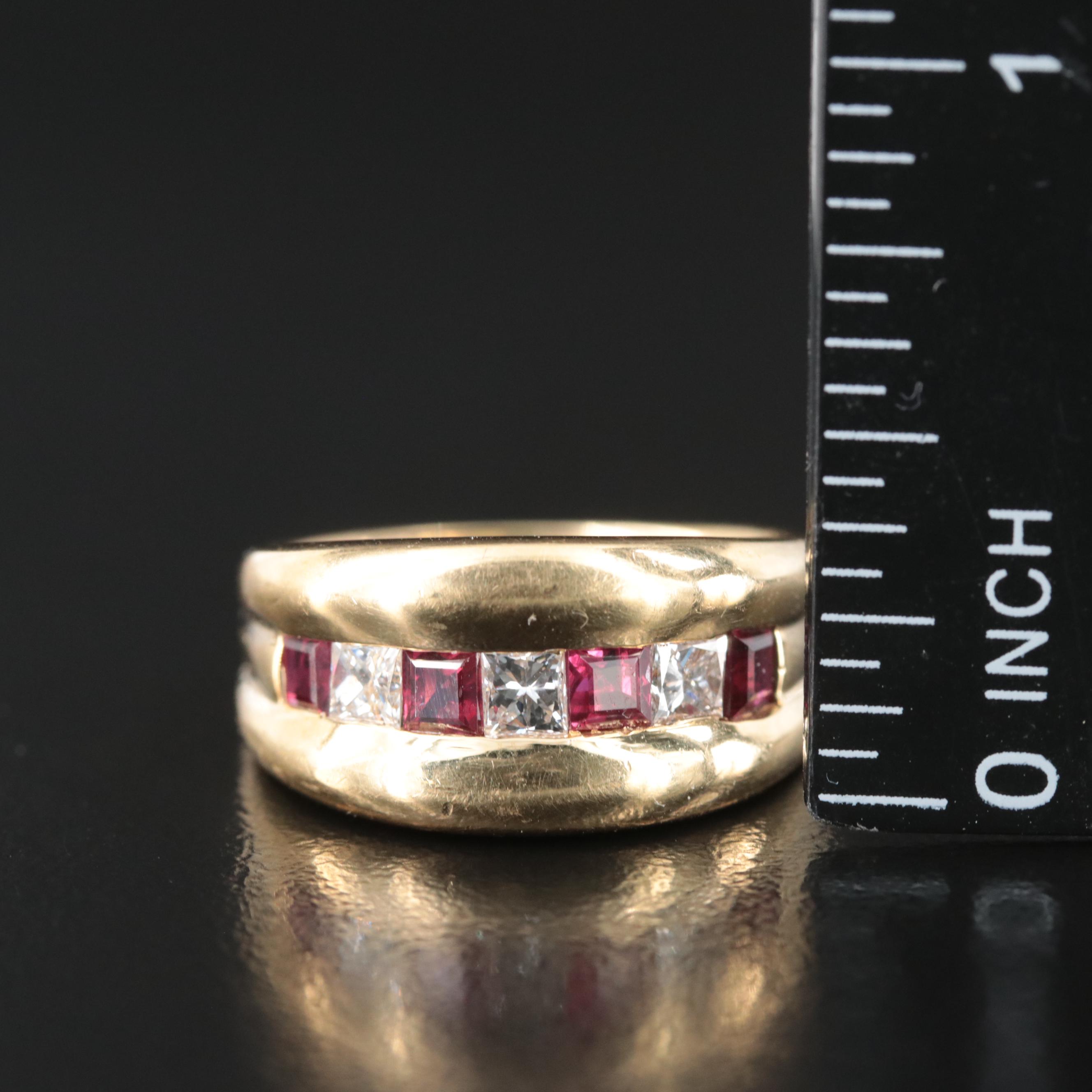18K Ruby and Diamond Ring | EBTH