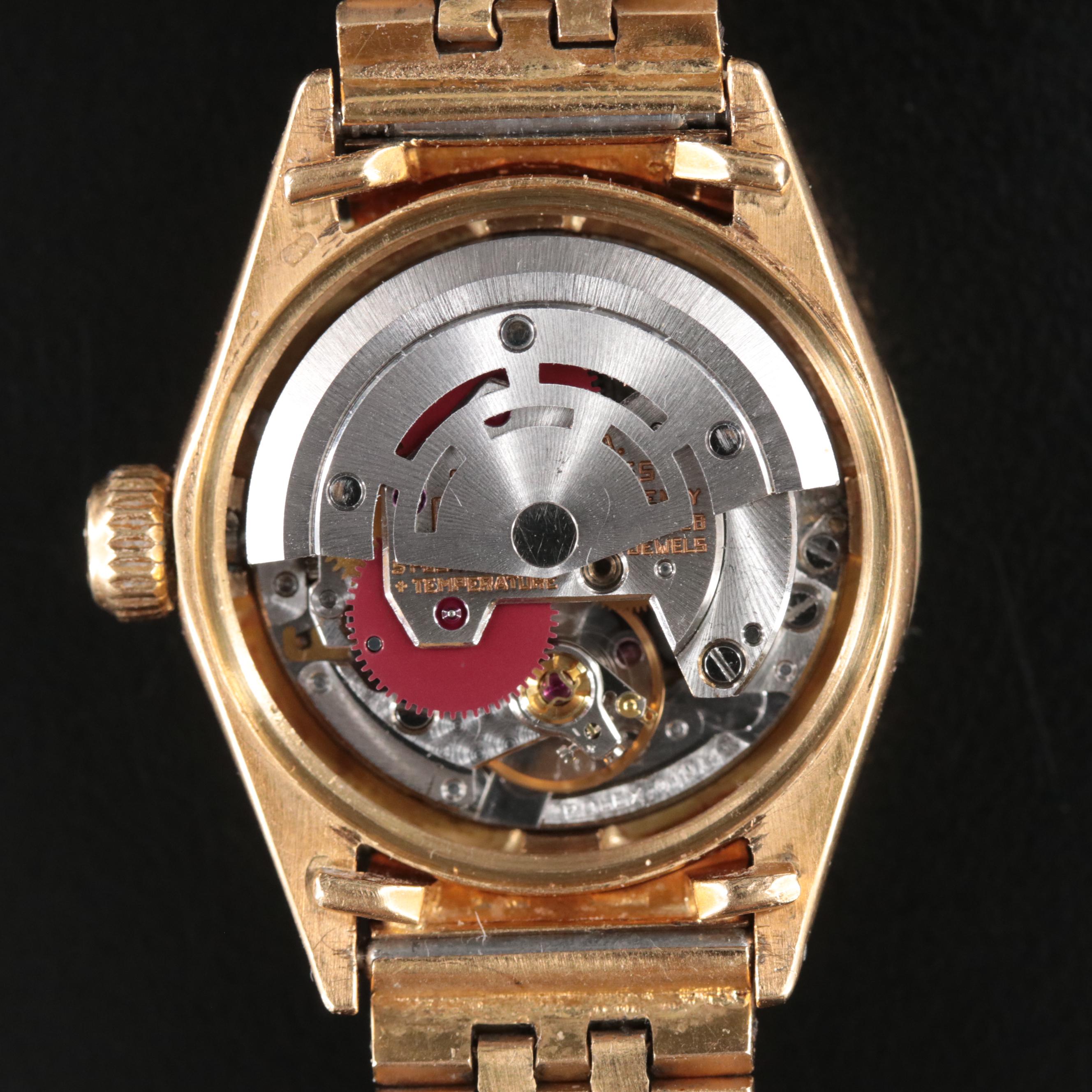 Modified Rolex Custom Mother-of-Pearl, Diamond Dial, Sapphire Bezel ...