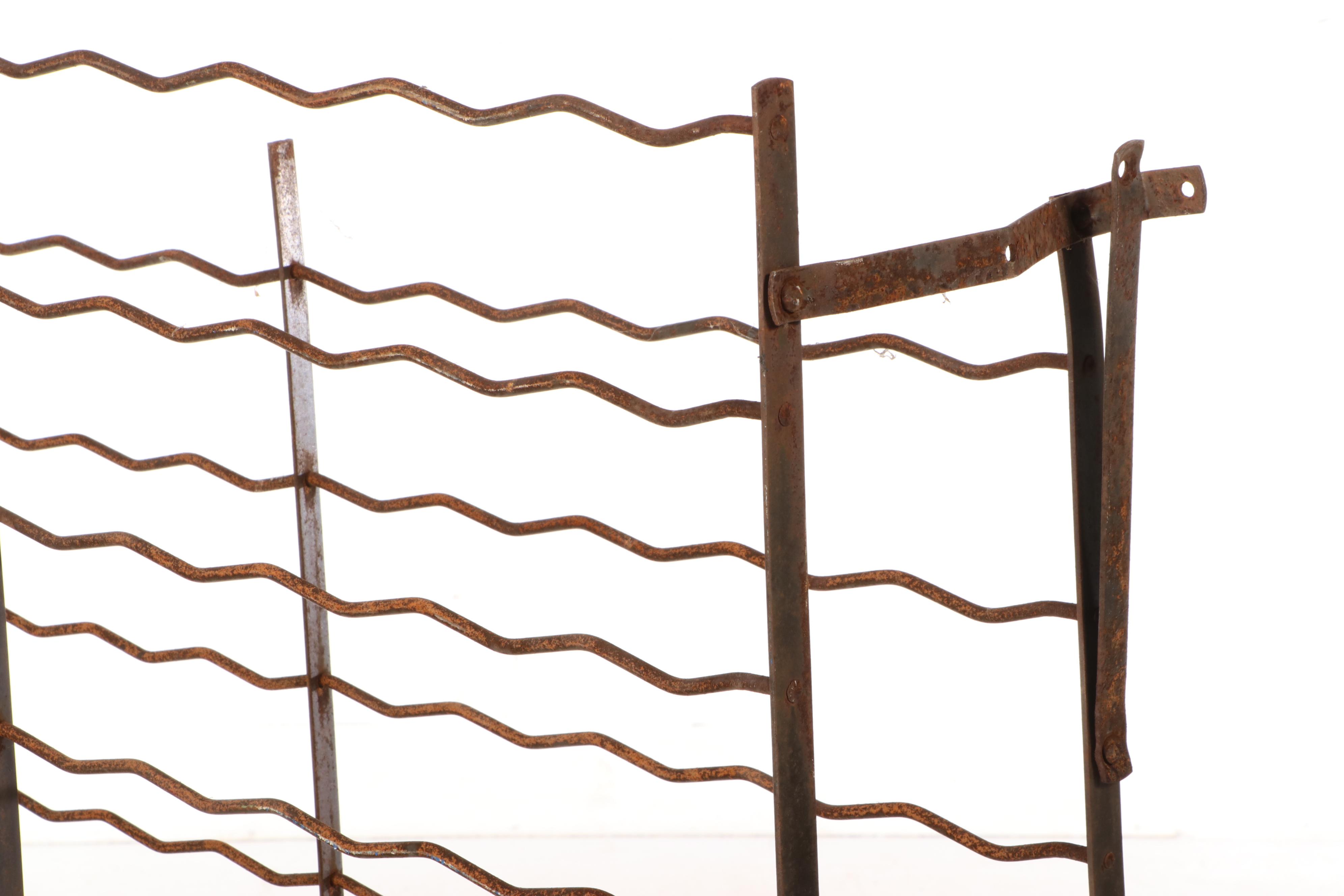 Rigidex French Wine Cellar Style Metal Wine Rack | EBTH