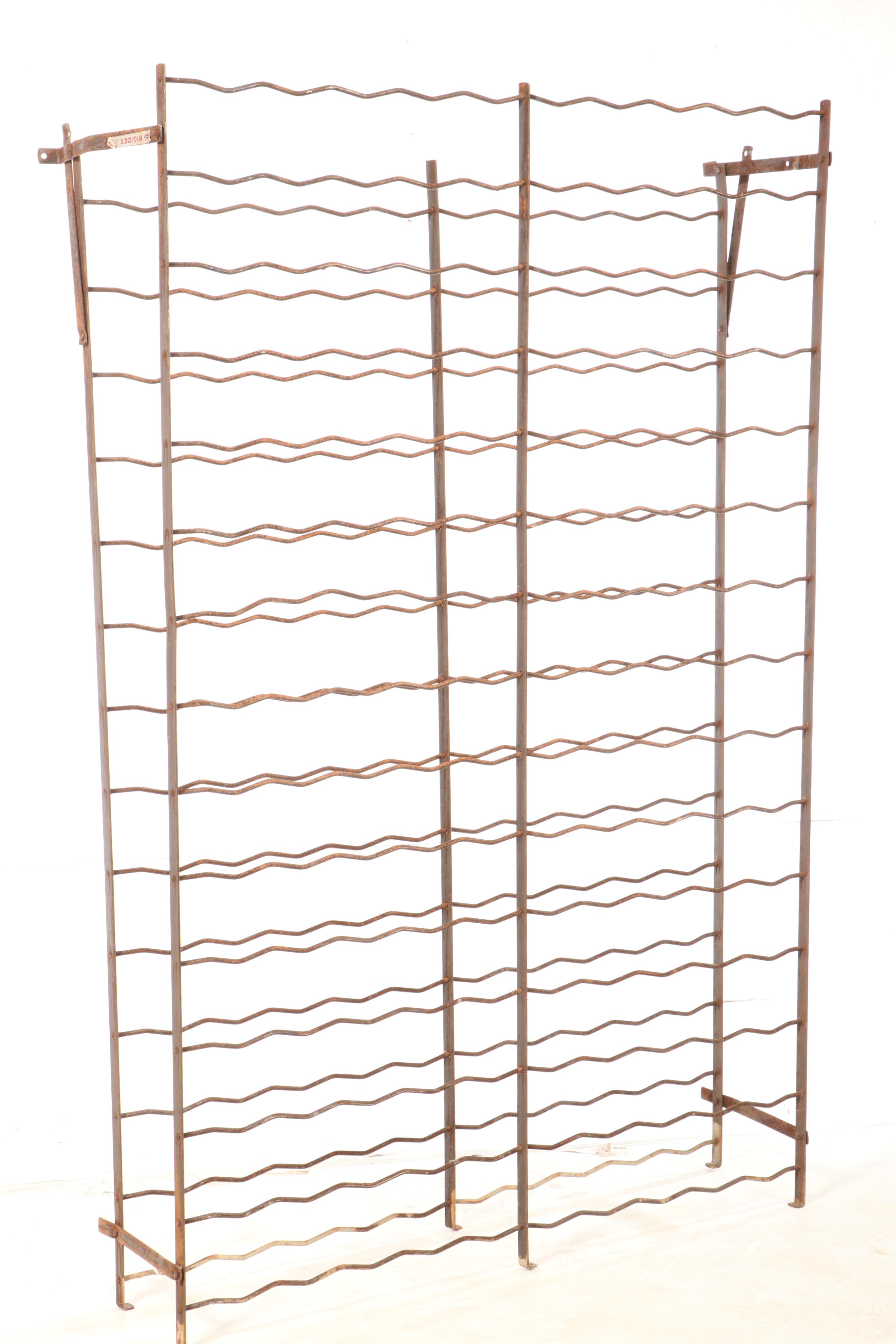 Rigidex French Wine Cellar Style Metal Wine Rack | EBTH