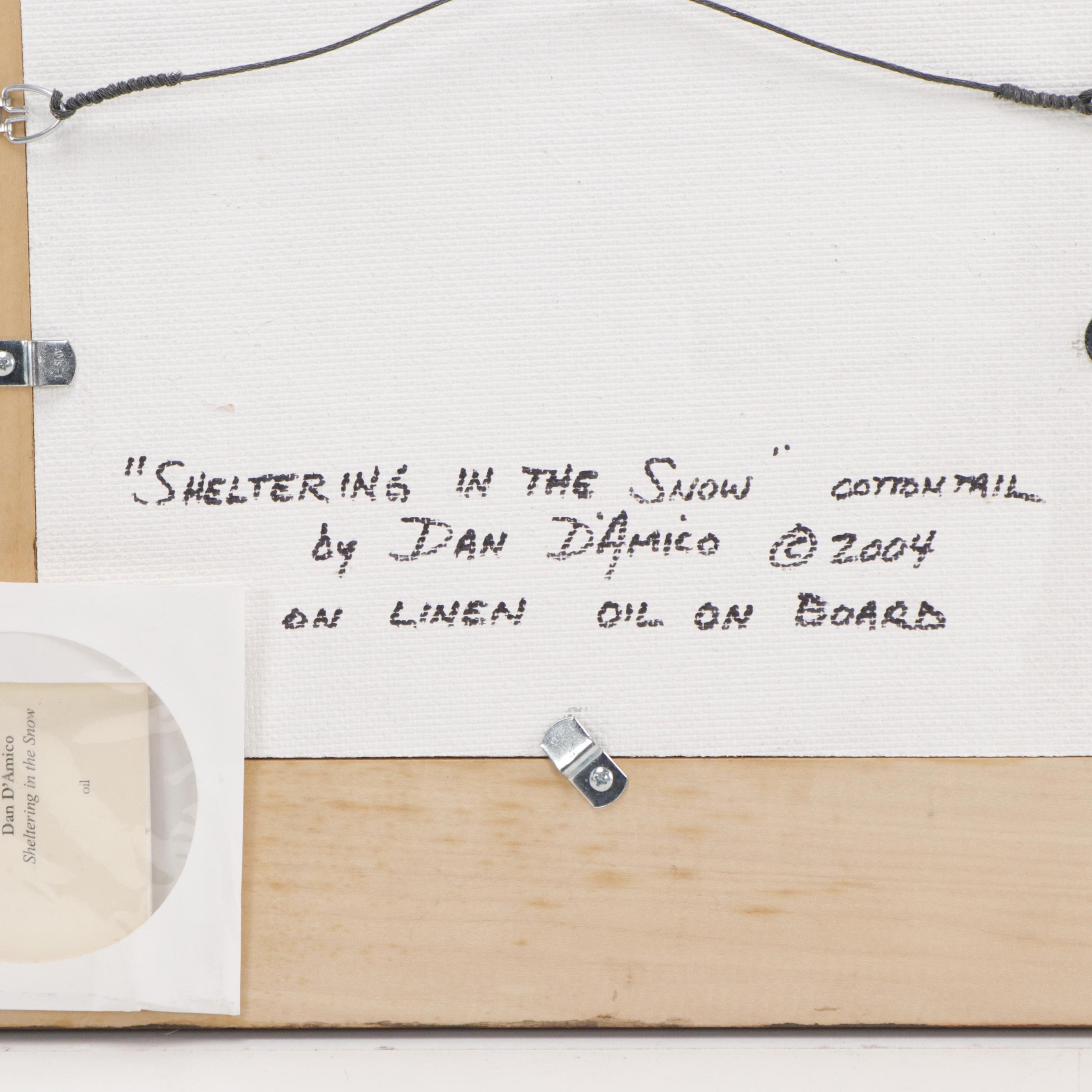 Dan D'Amico Oil Painting "Sheltering in the Snow," 2004 | EBTH