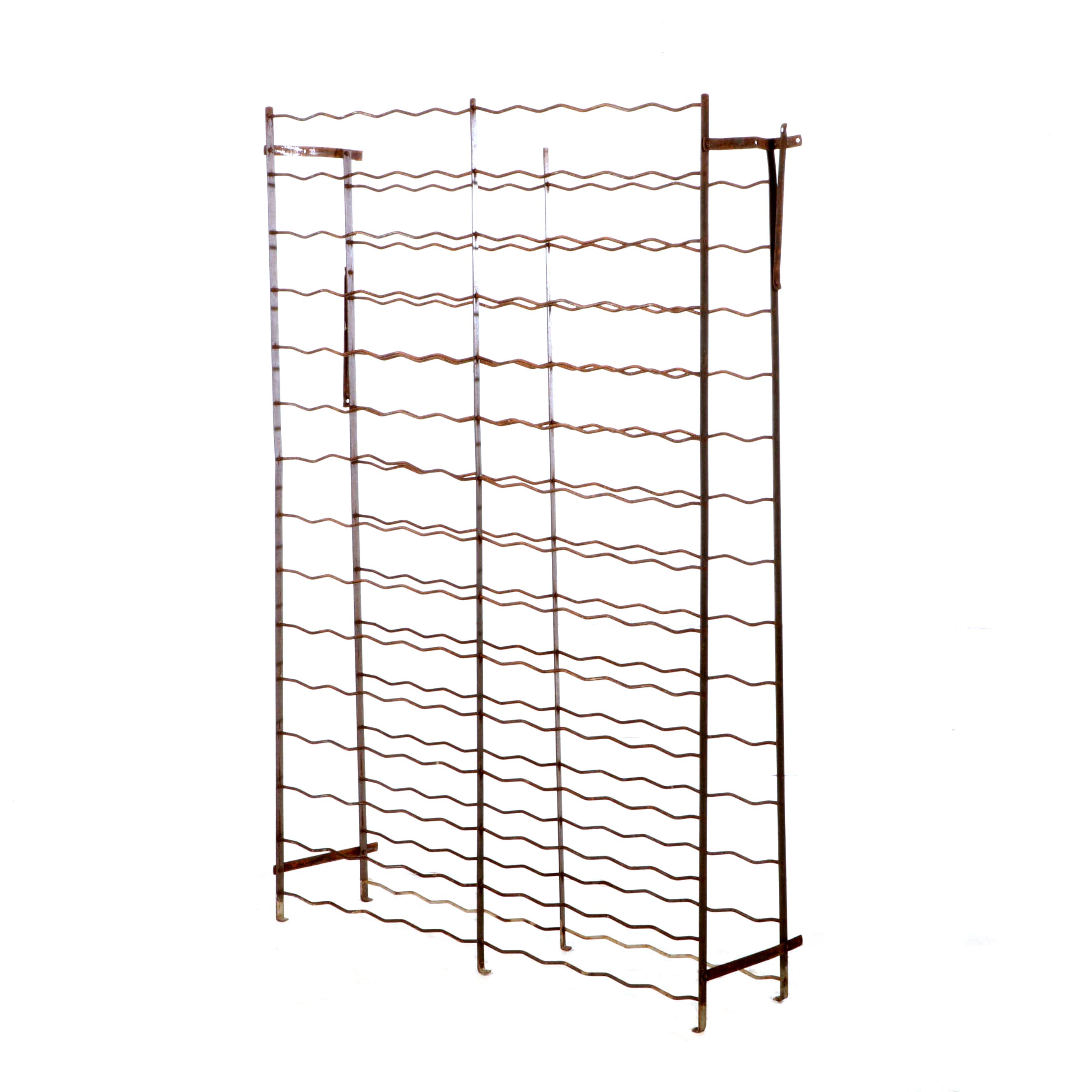 Rigidex French Wine Cellar Style Metal Wine Rack | EBTH