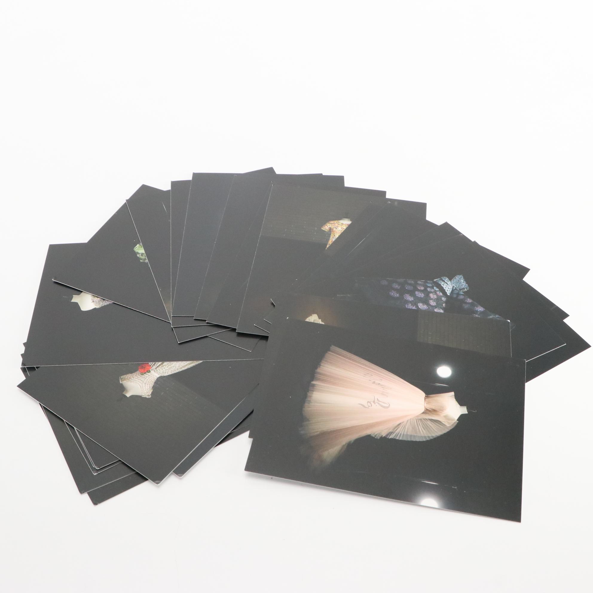 Christian Dior Designer of Dreams Exhibition Postcards with Acrylic ...