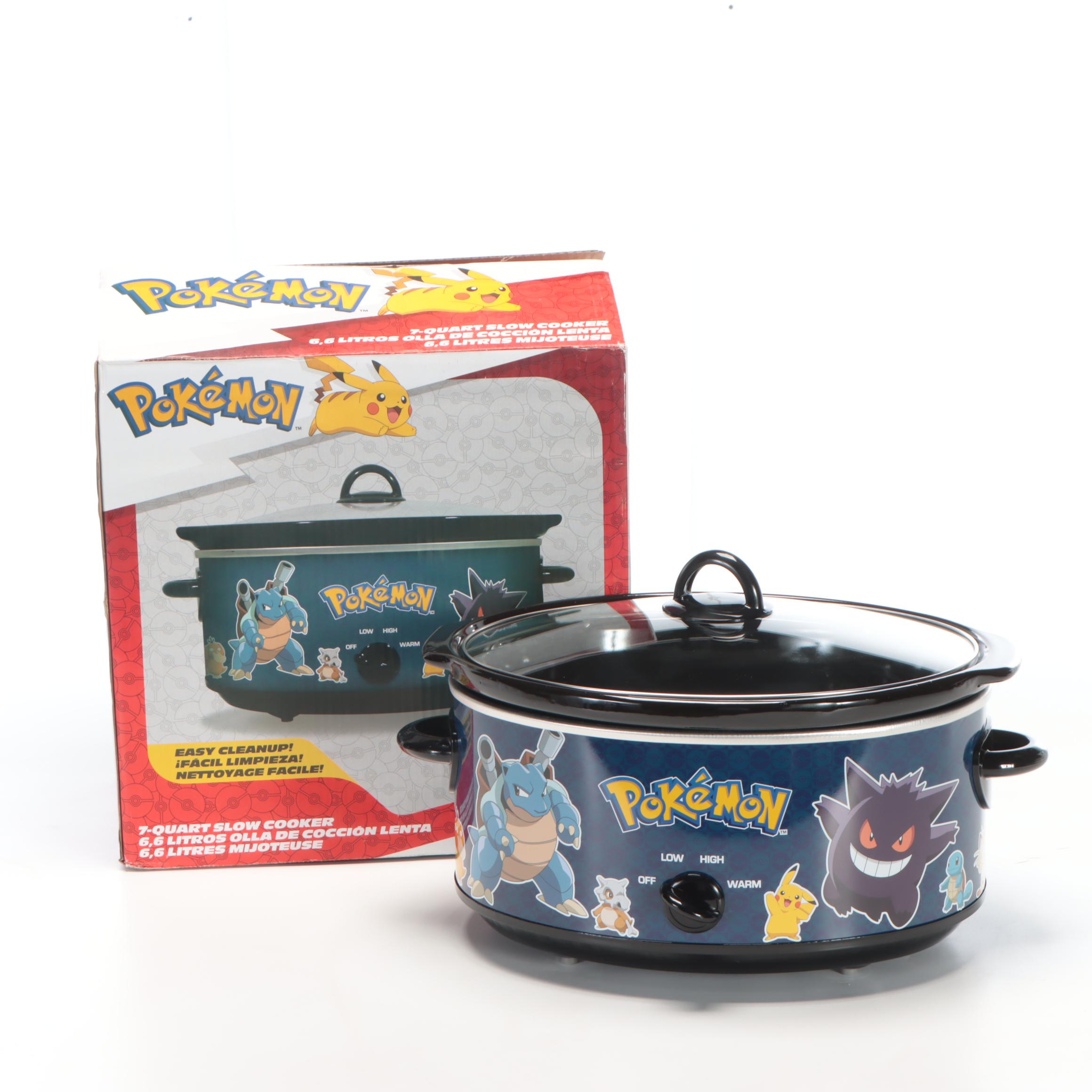 Pokémon Portraits 7-Quart Slow Cooker | EBTH