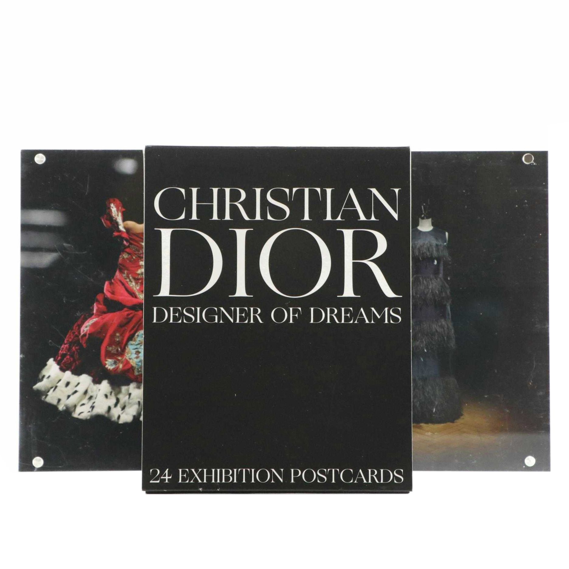 Christian Dior Designer of Dreams Exhibition Postcards with Acrylic ...