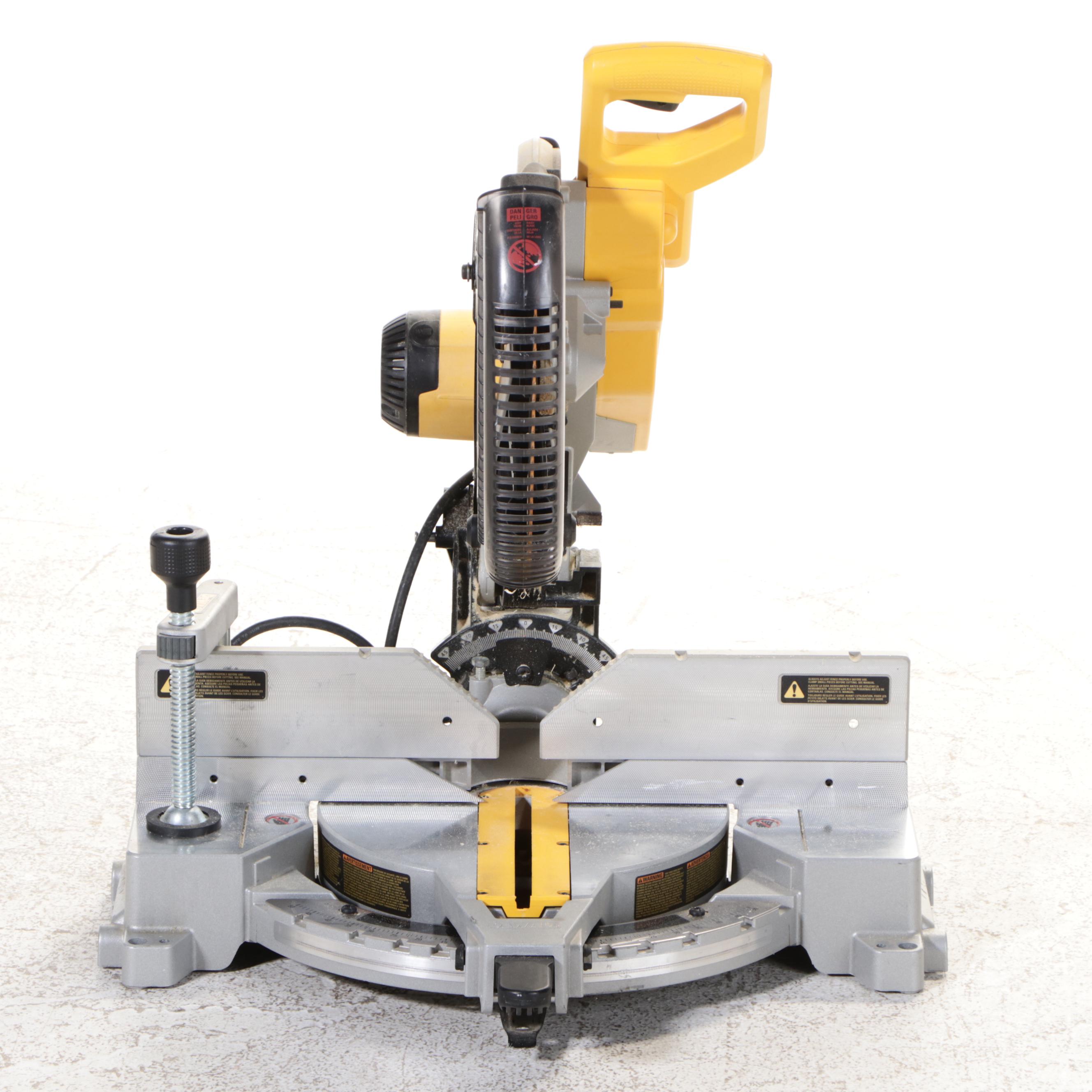 DeWalt "Model DW716" 12" Double Bevel Compound Miter Saw | EBTH