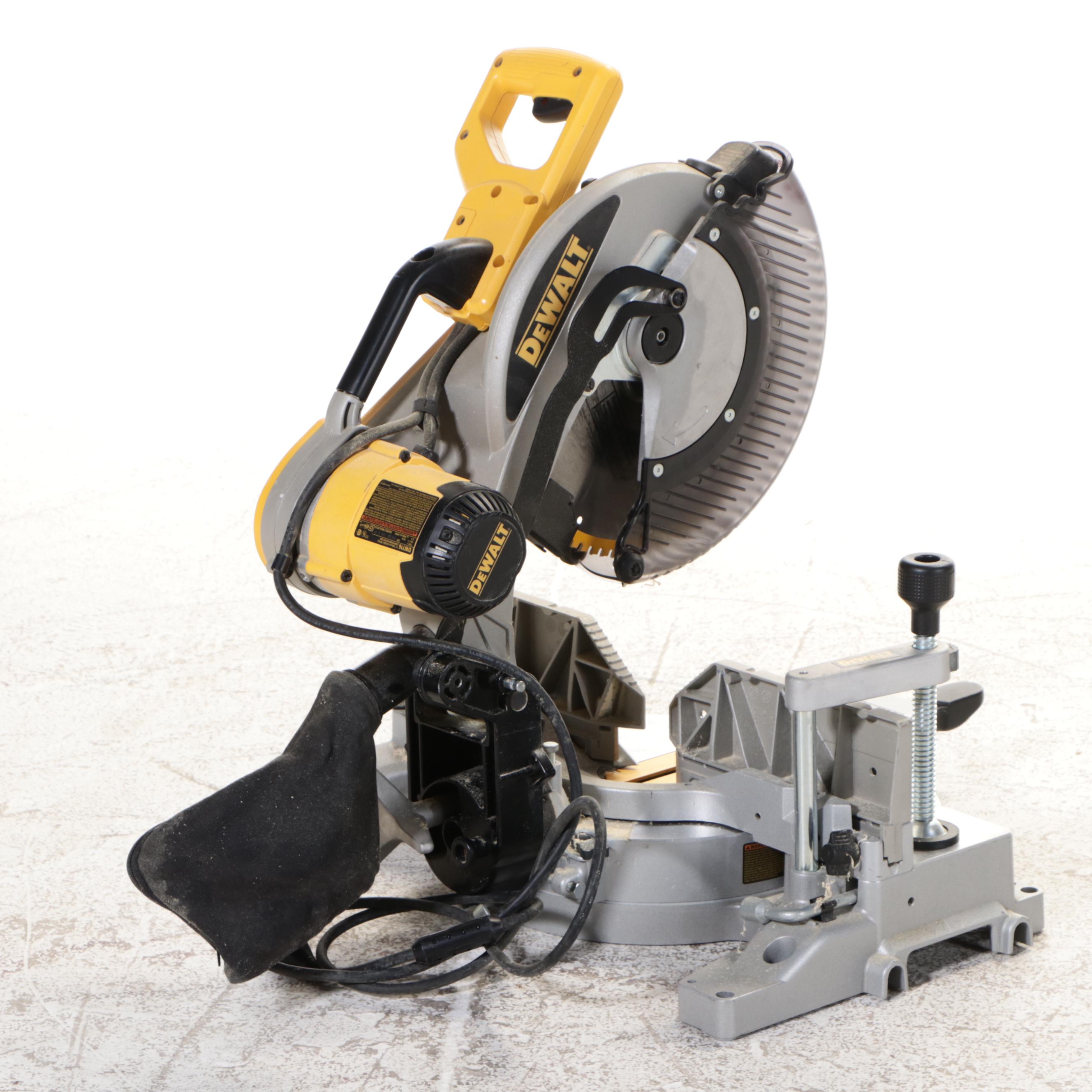DeWalt "Model DW716" 12" Double Bevel Compound Miter Saw | EBTH