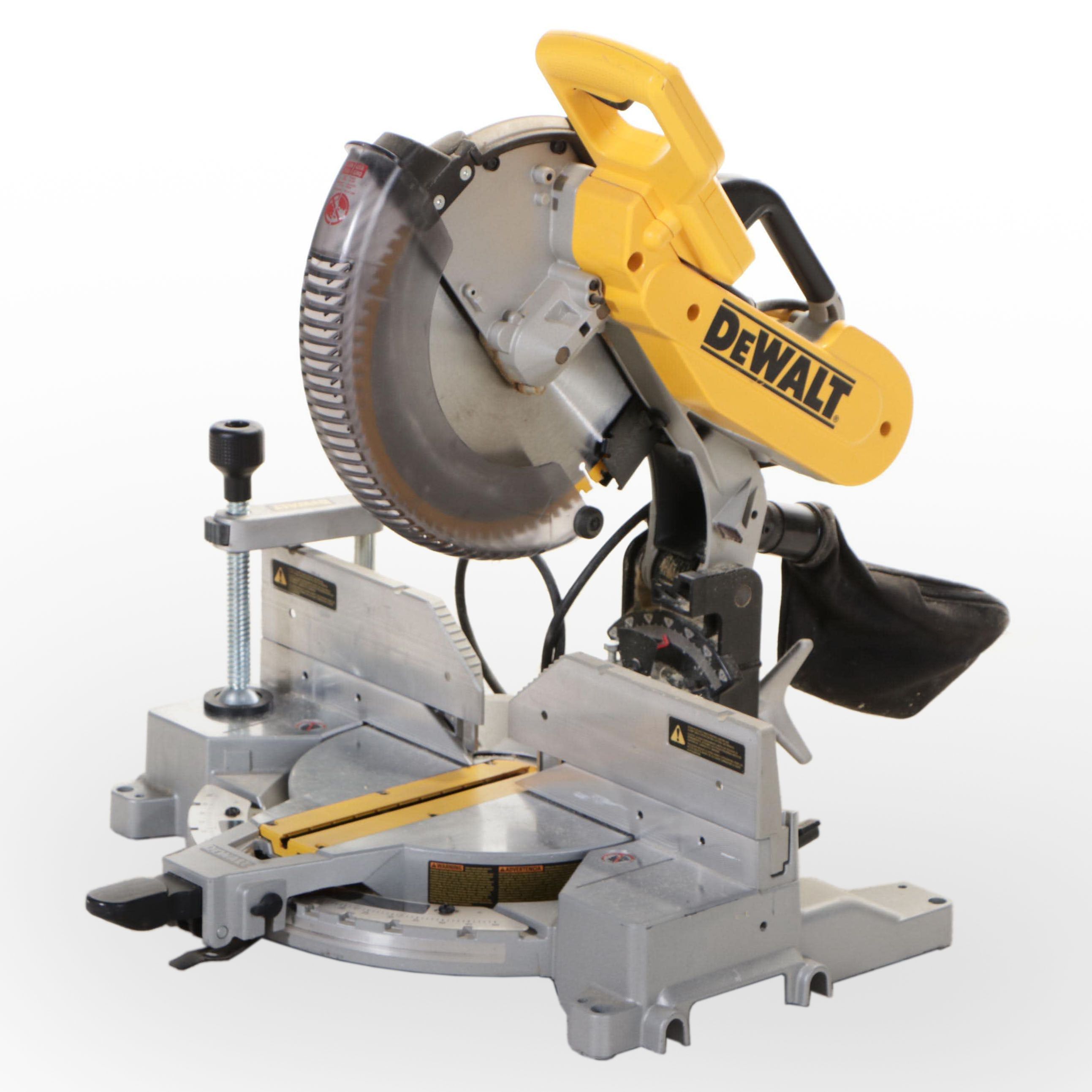 DeWalt "Model DW716" 12" Double Bevel Compound Miter Saw | EBTH