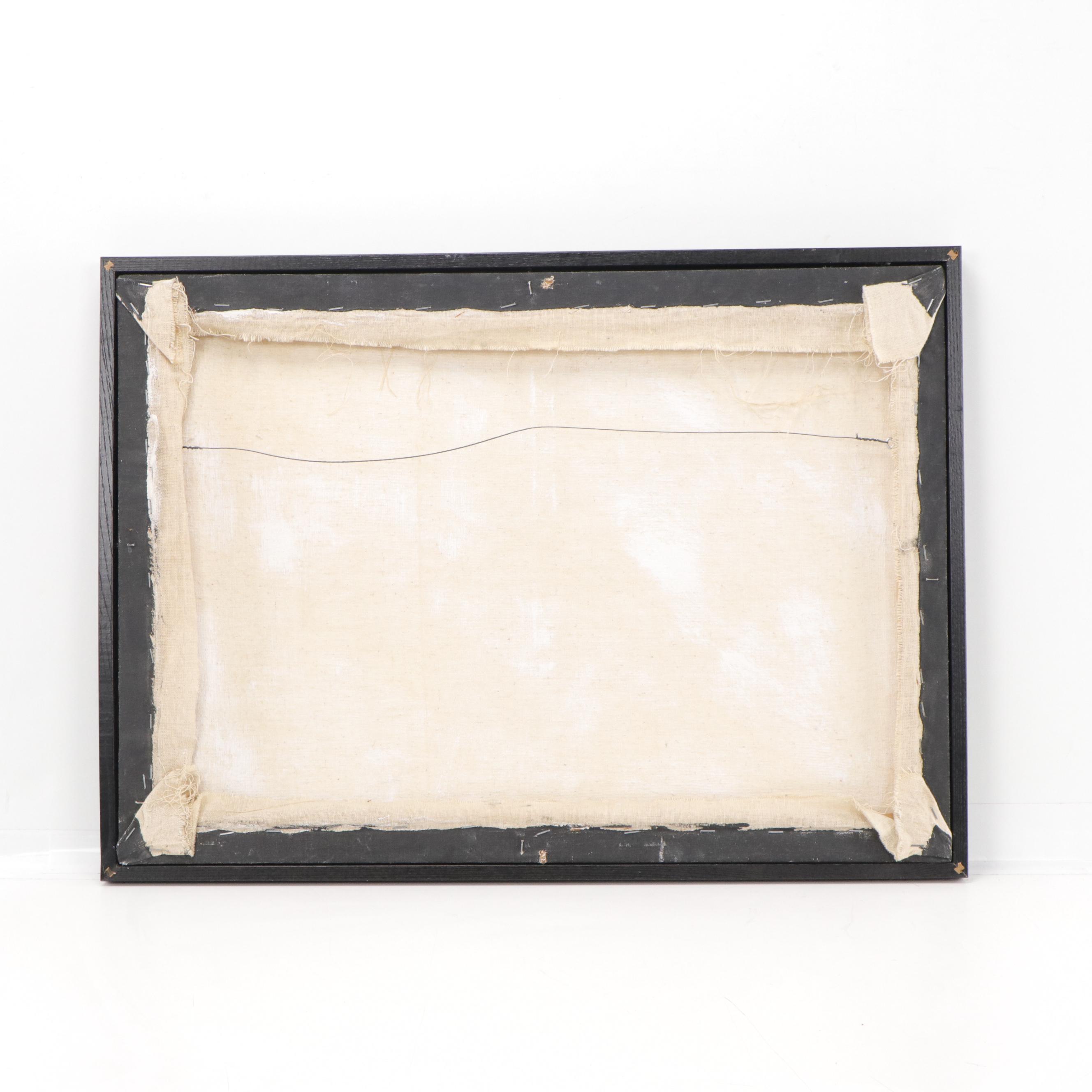 Paul Nehring Surrealist Style Acrylic Painting of Fish, 1982 | EBTH