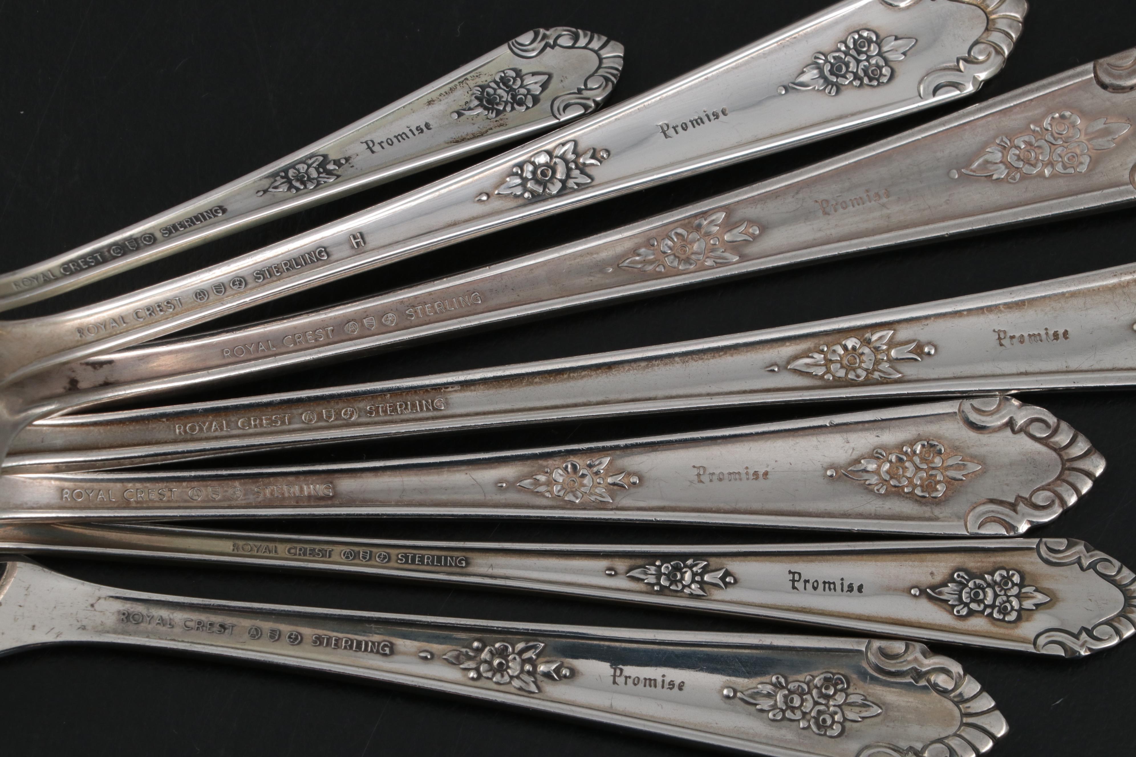 Royal Crest "Promise" Sterling Silver Flatware | EBTH