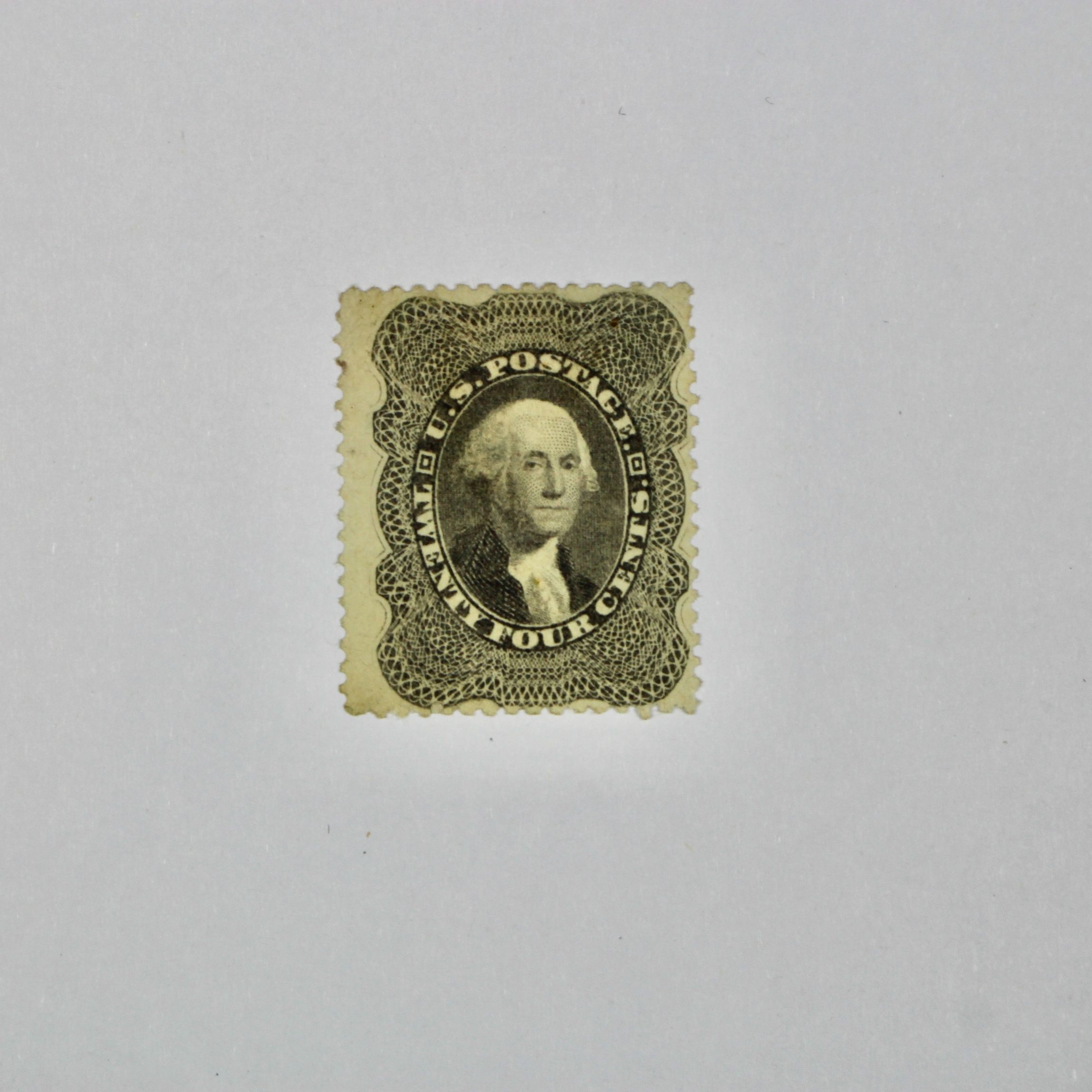 U.S. Scott #37 24-Cent Washington Postage Stamp | EBTH