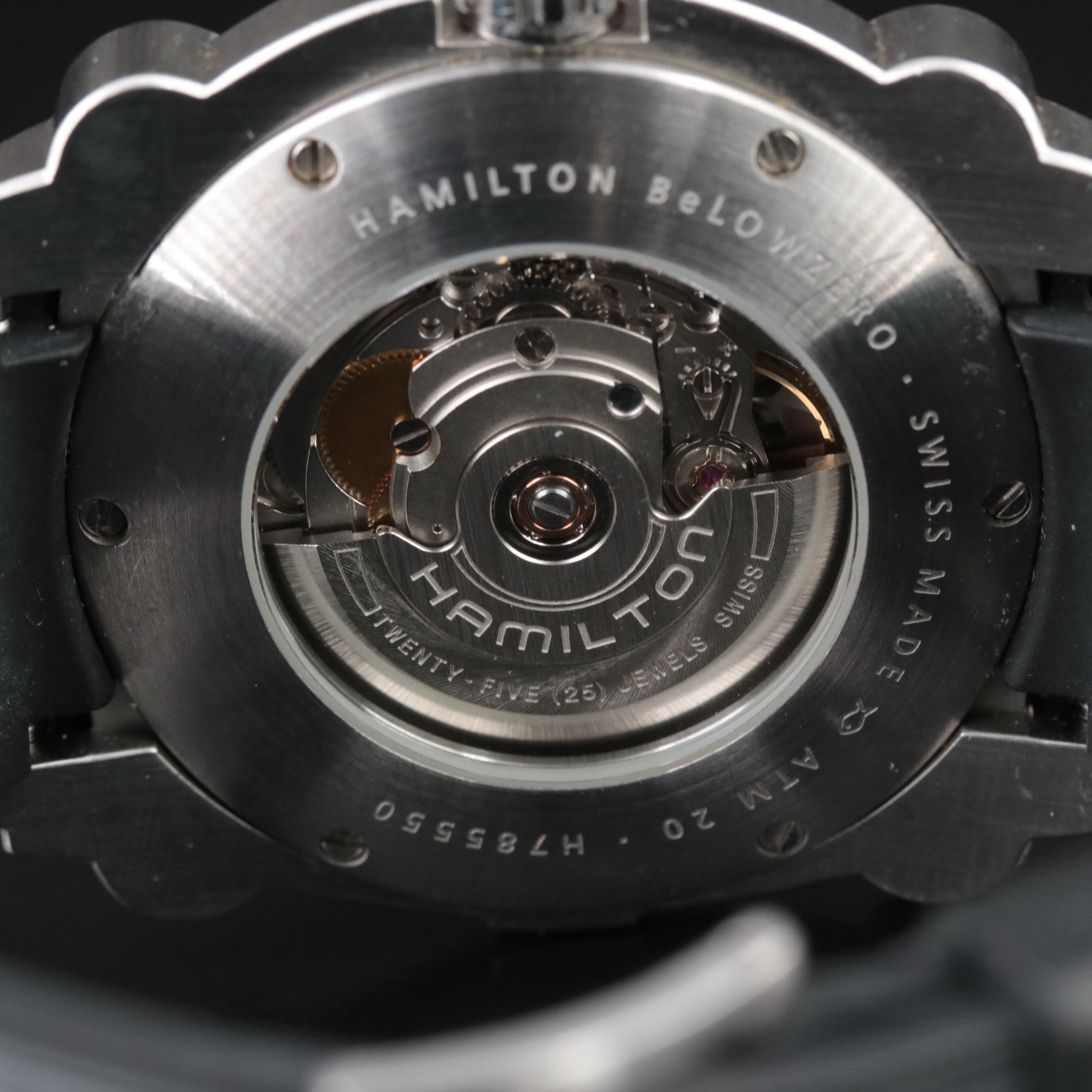 Hamilton Khaki Navy "Below Zero" Stainless Steel Watch | EBTH