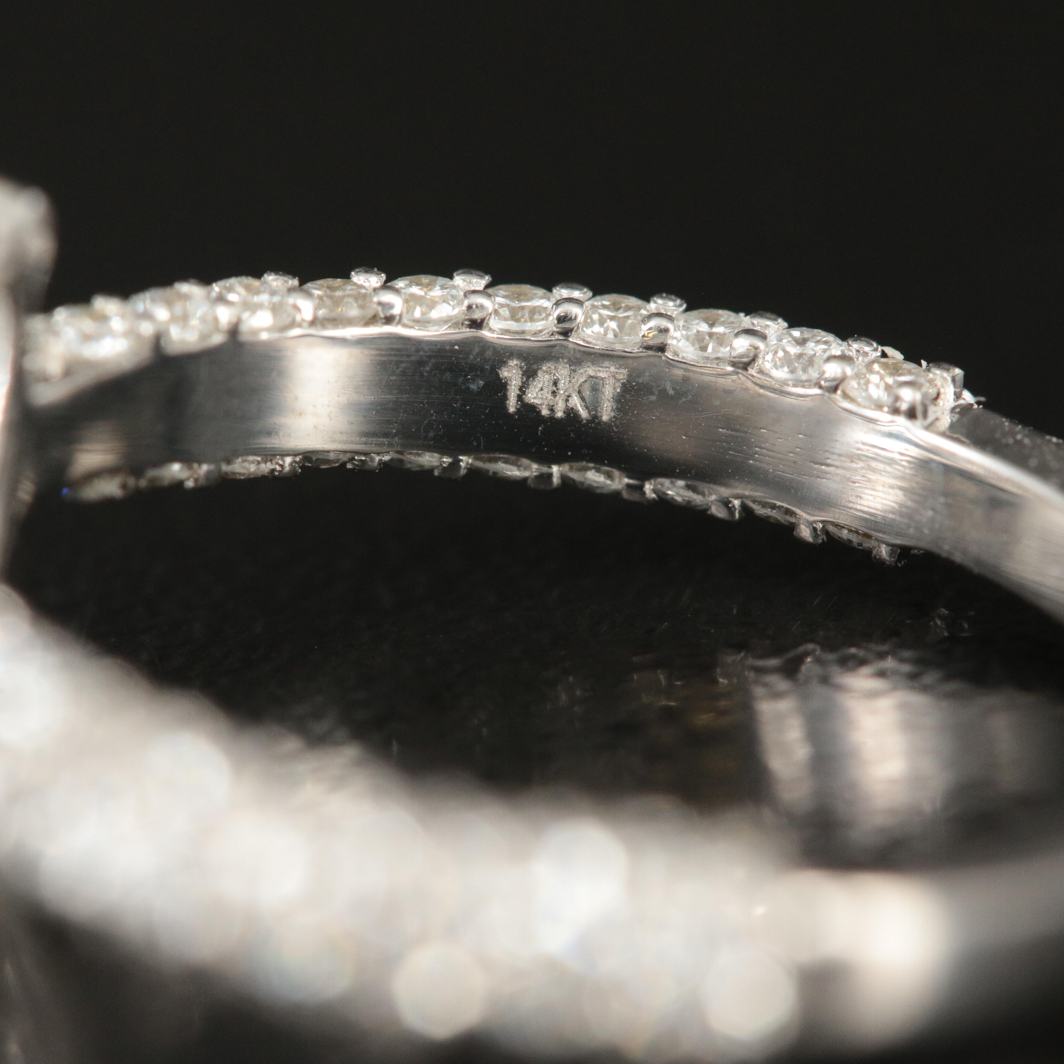 14K 4.02 CTW Lab Grown Diamond Ring with IGI Report | EBTH