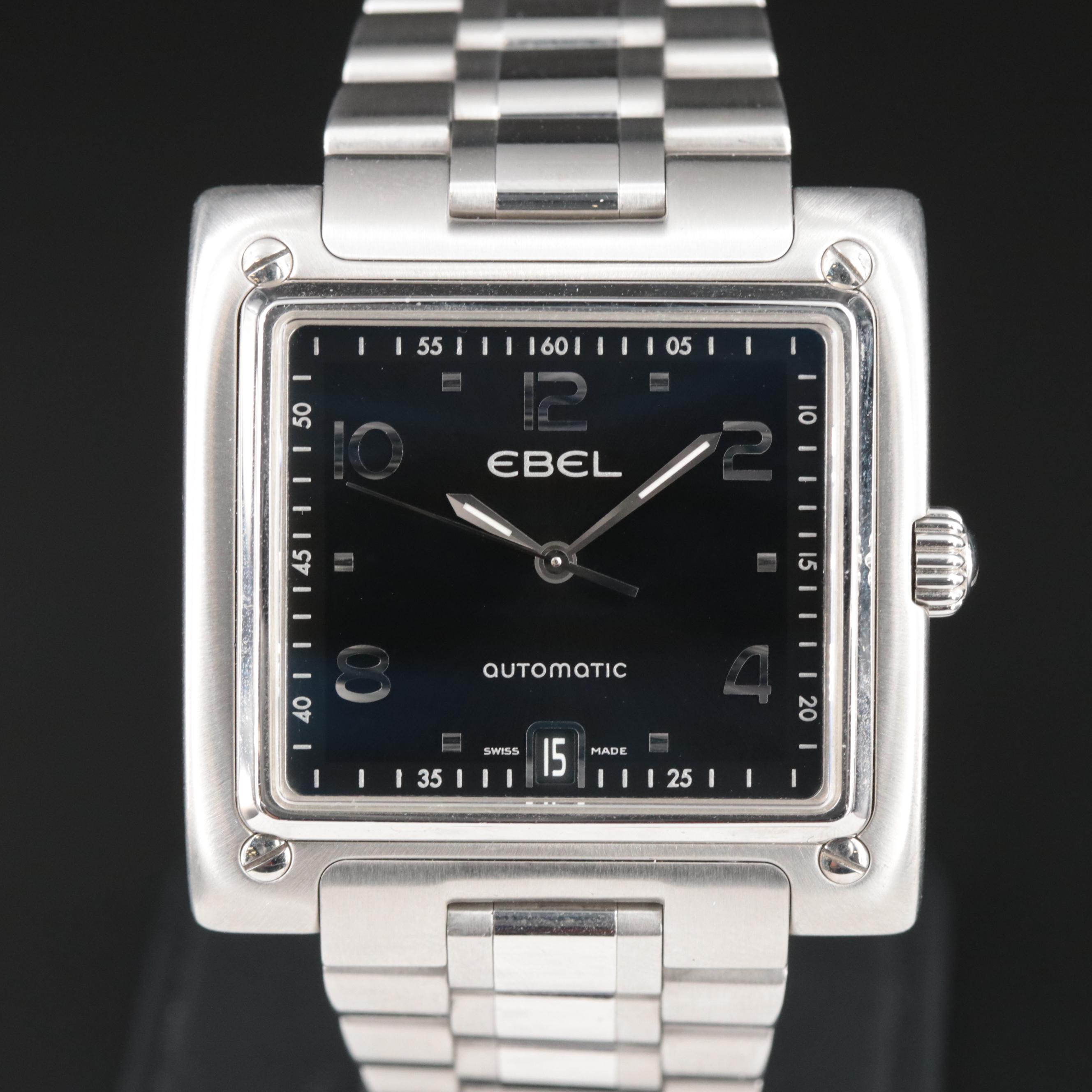 Ebel 1911 Carree Automatic with Date Wristwatch | Everything But The House