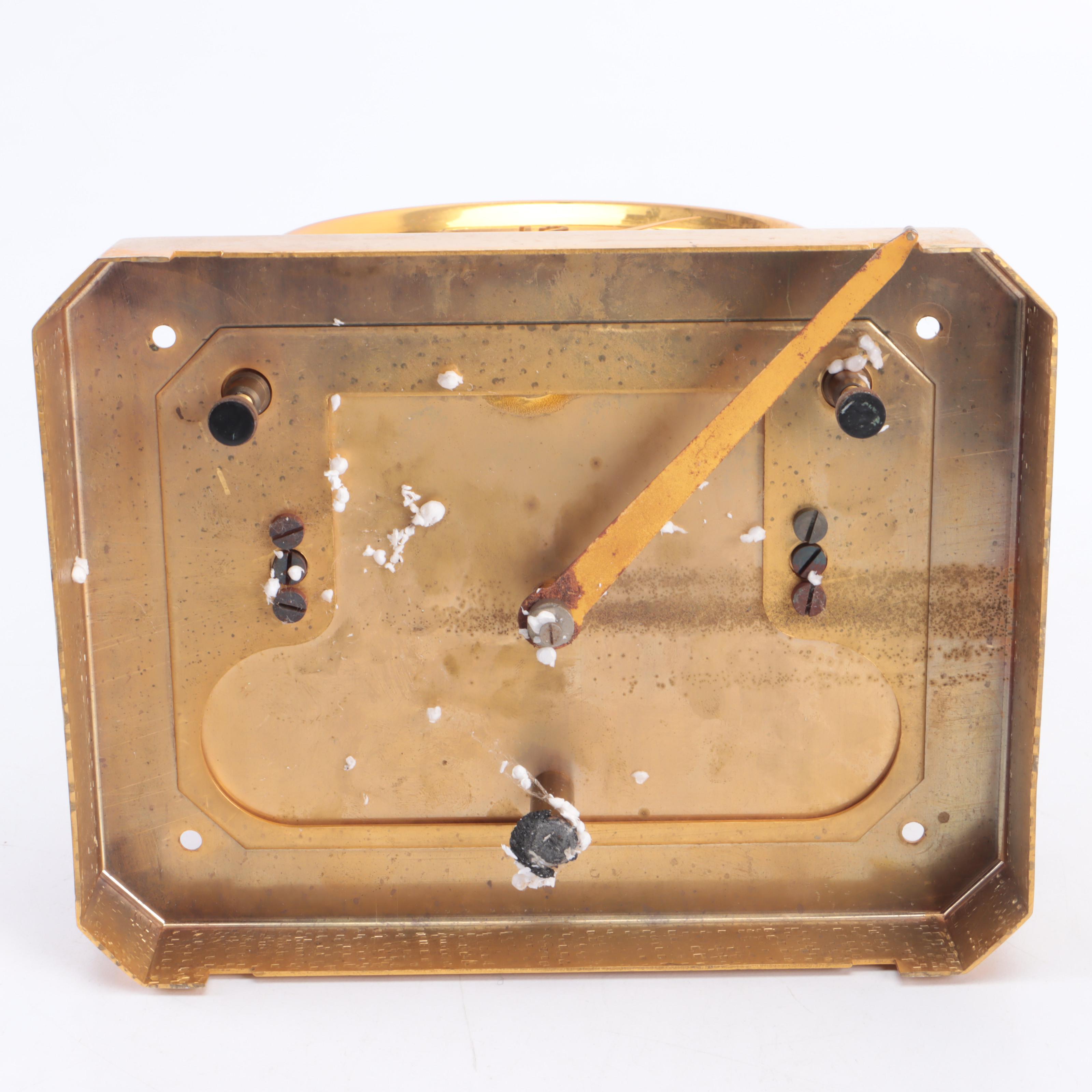 Jaeger-LeCoultre "Atmos" Swiss Brass and Glass Perpetual Motion Mantel ...