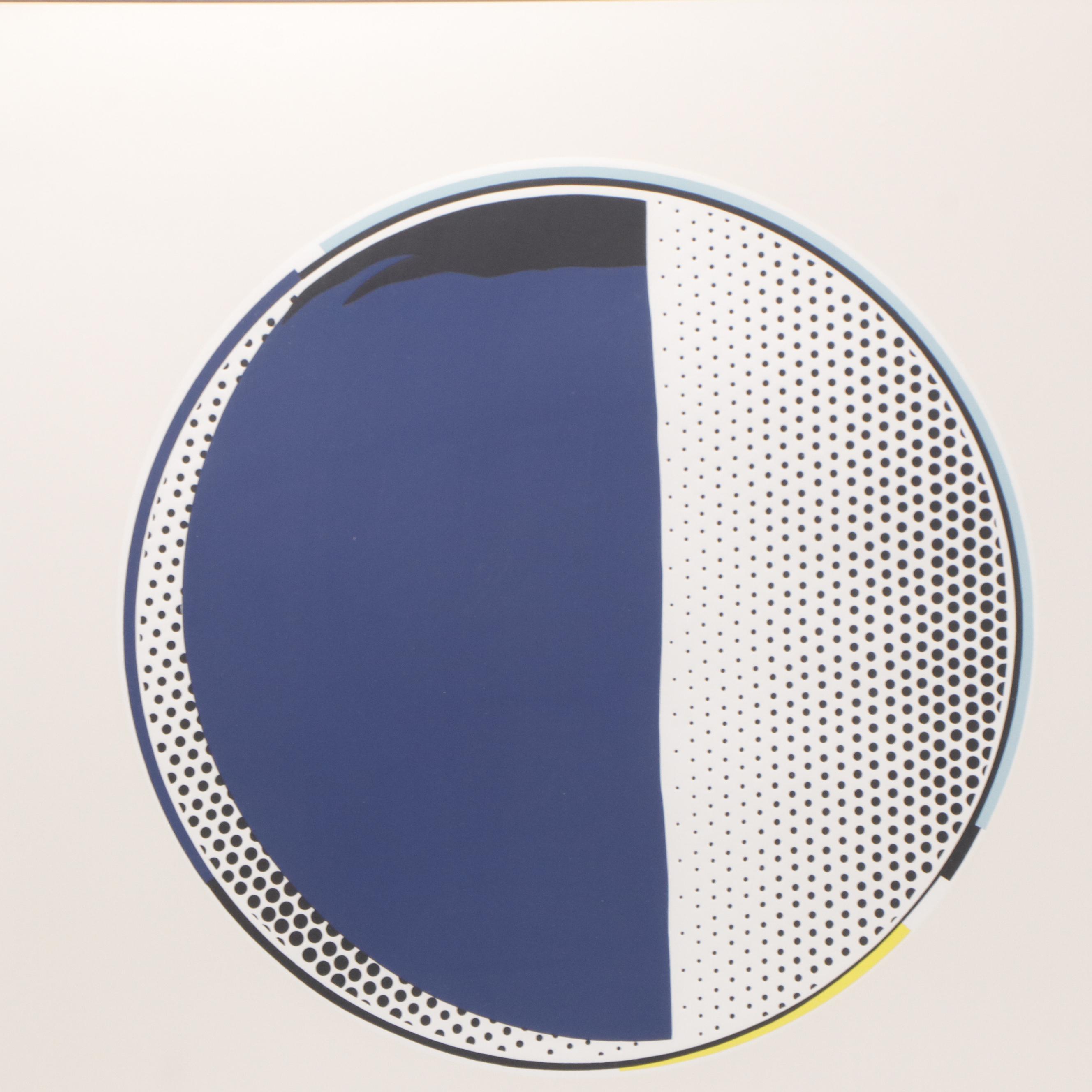 Roy Lichtenstein Linocut with Silkscreen "Mirror #3," 1972 | EBTH