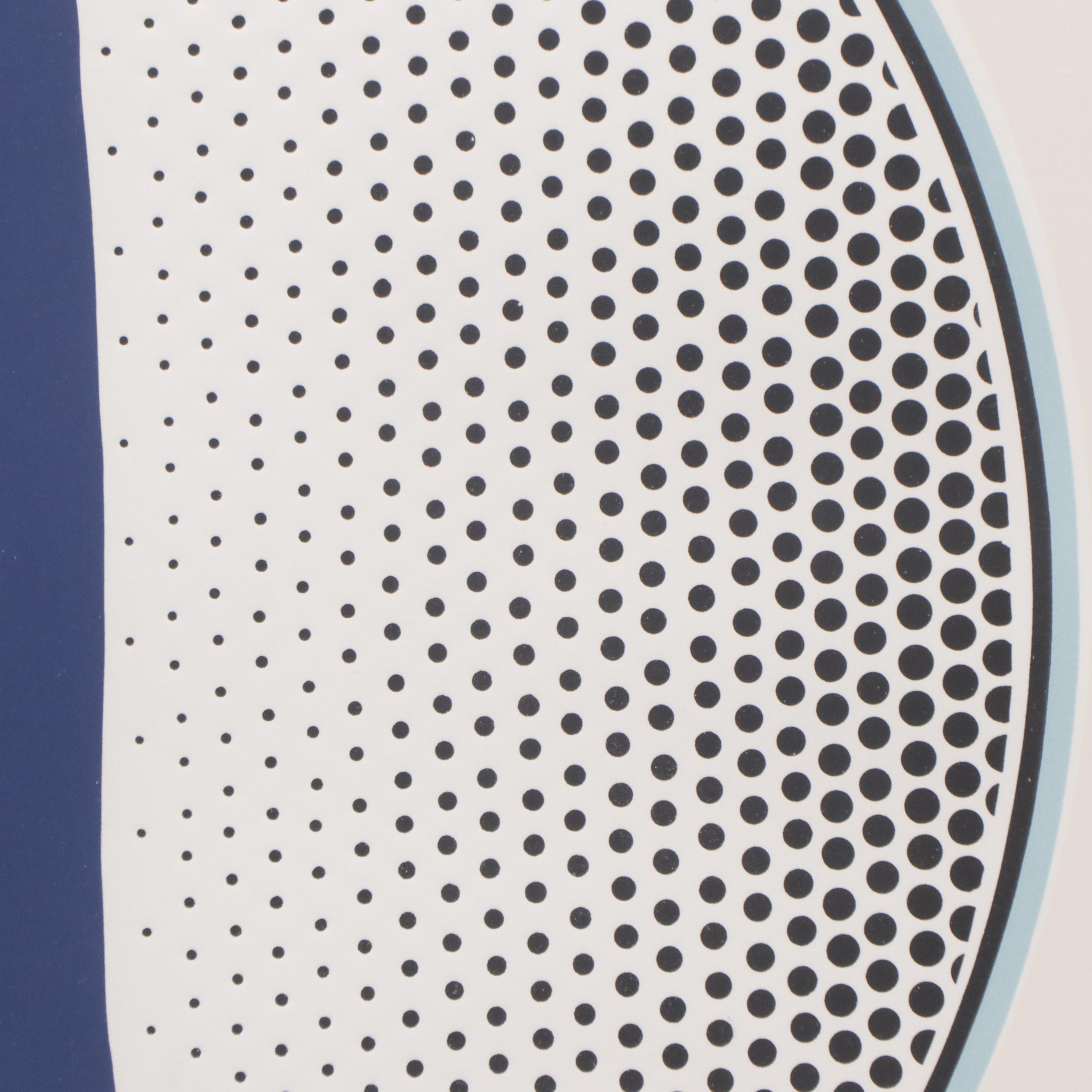 Roy Lichtenstein Linocut with Silkscreen "Mirror #3," 1972 | EBTH