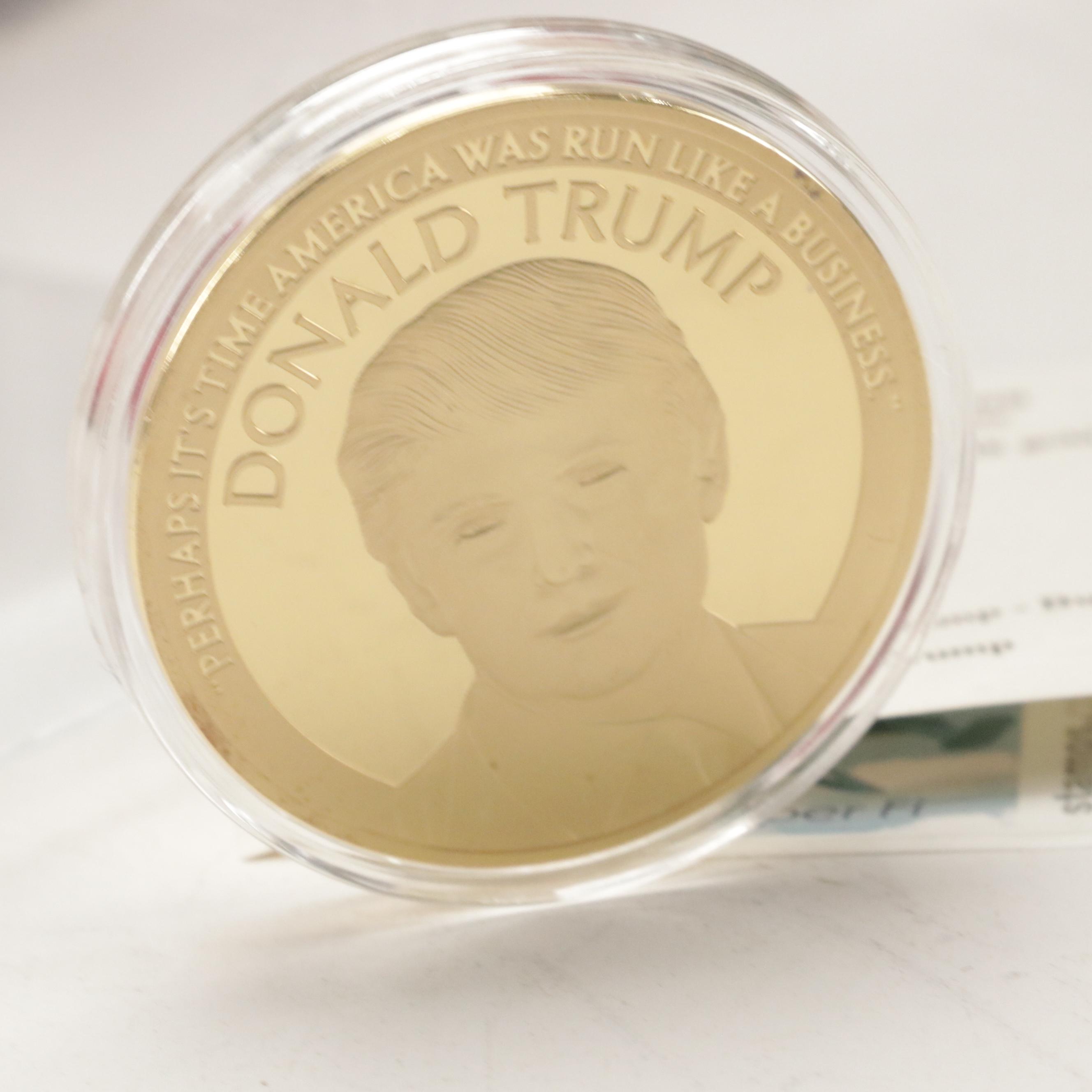 Donald Trump Commemorative Coins, RNC and Make America Great Again ...