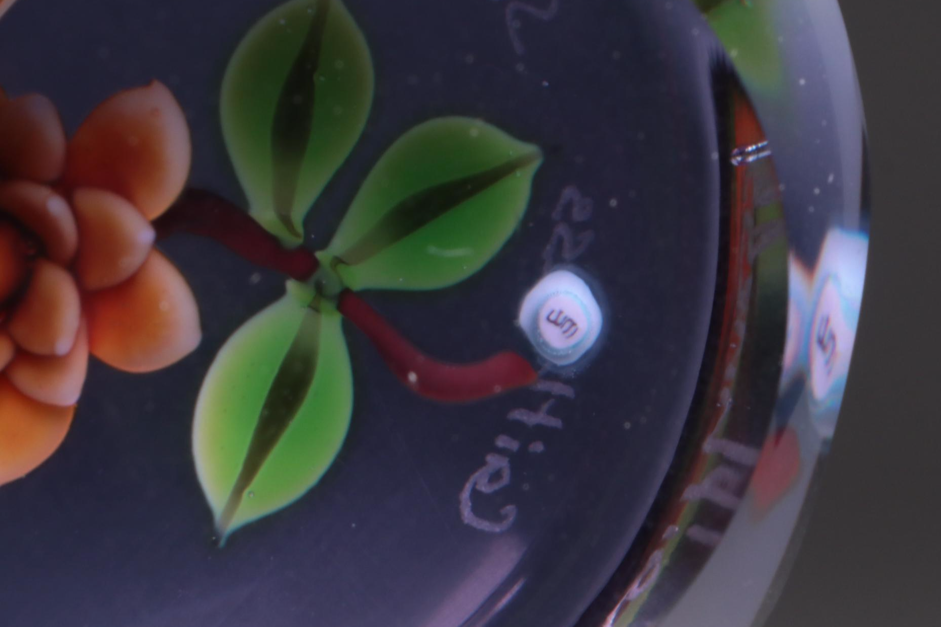 Caithness Miniature Moonflower and Other Miniature Blown Art Glass ...