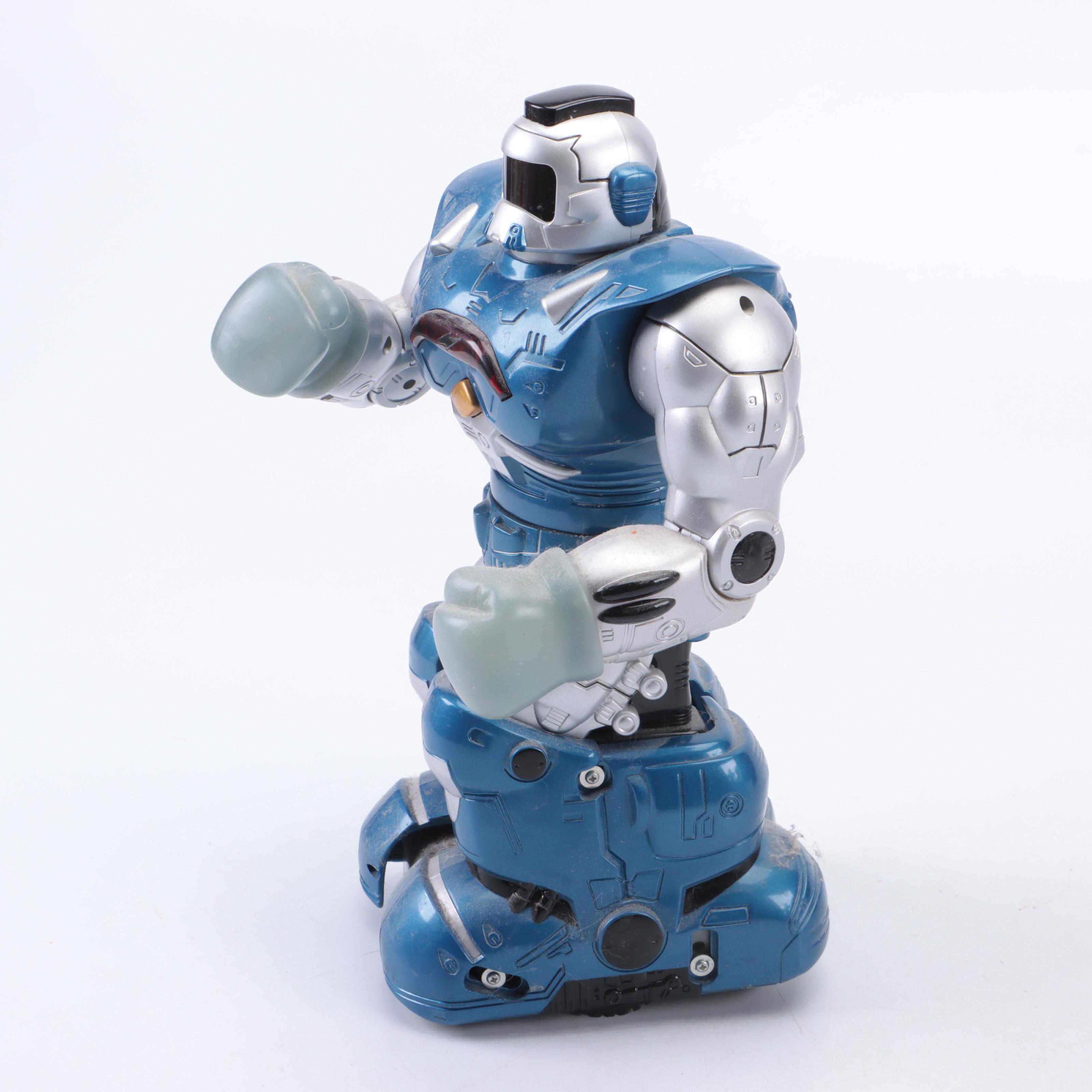 Mighty Mike Action Robot with Wang Kwong and Hap-P Kid Toy Robots ...