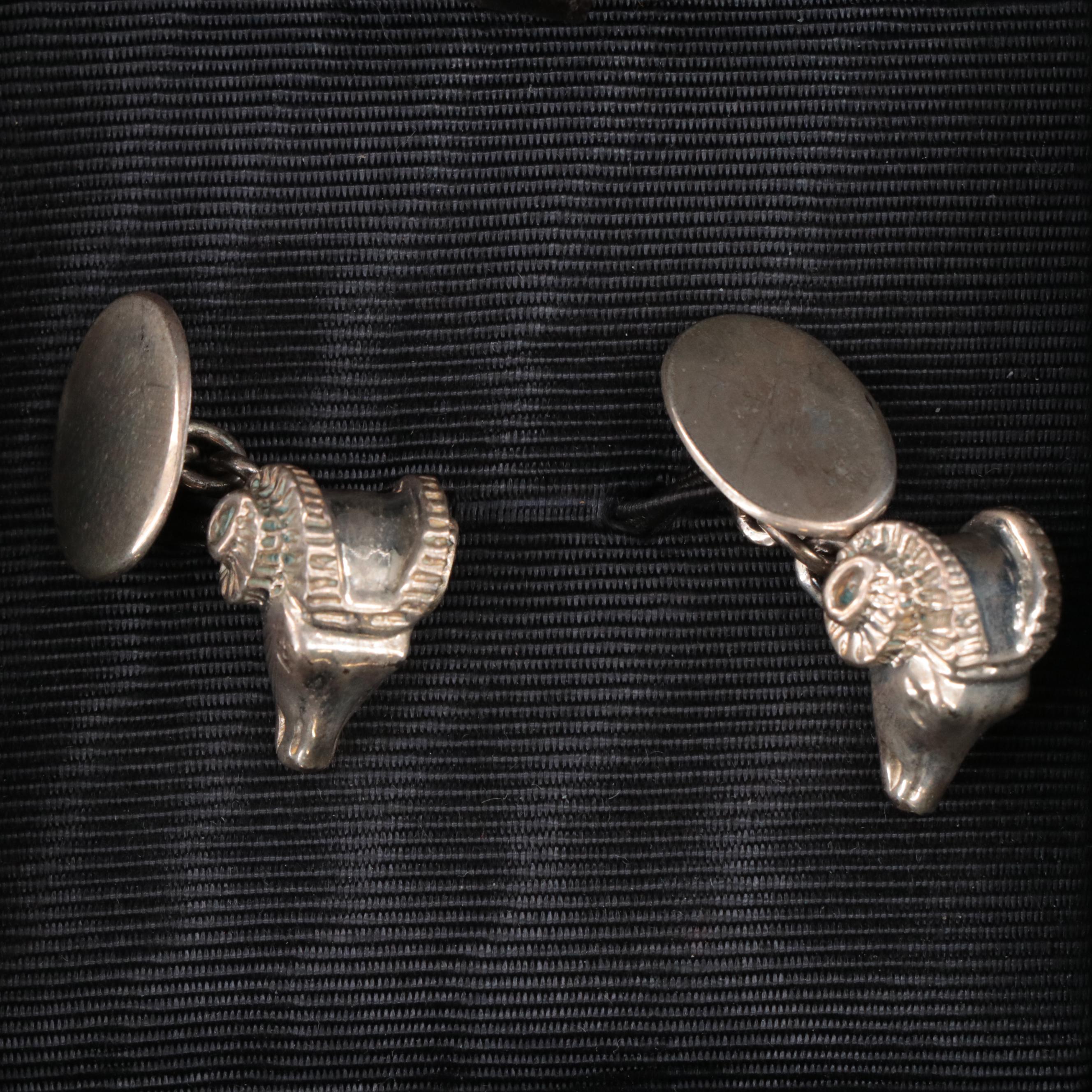 Sterling Animal Themed Cufflinks and Shirt Studs | EBTH