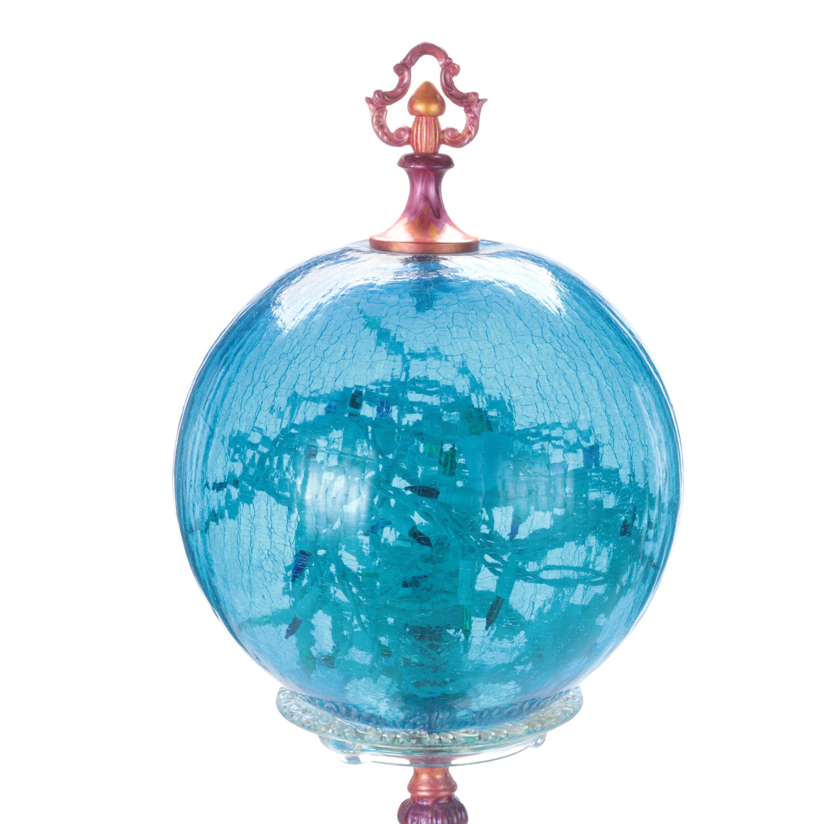 Alden Willard Cole Hand-Painted and Modified "Evening Lamp" | EBTH