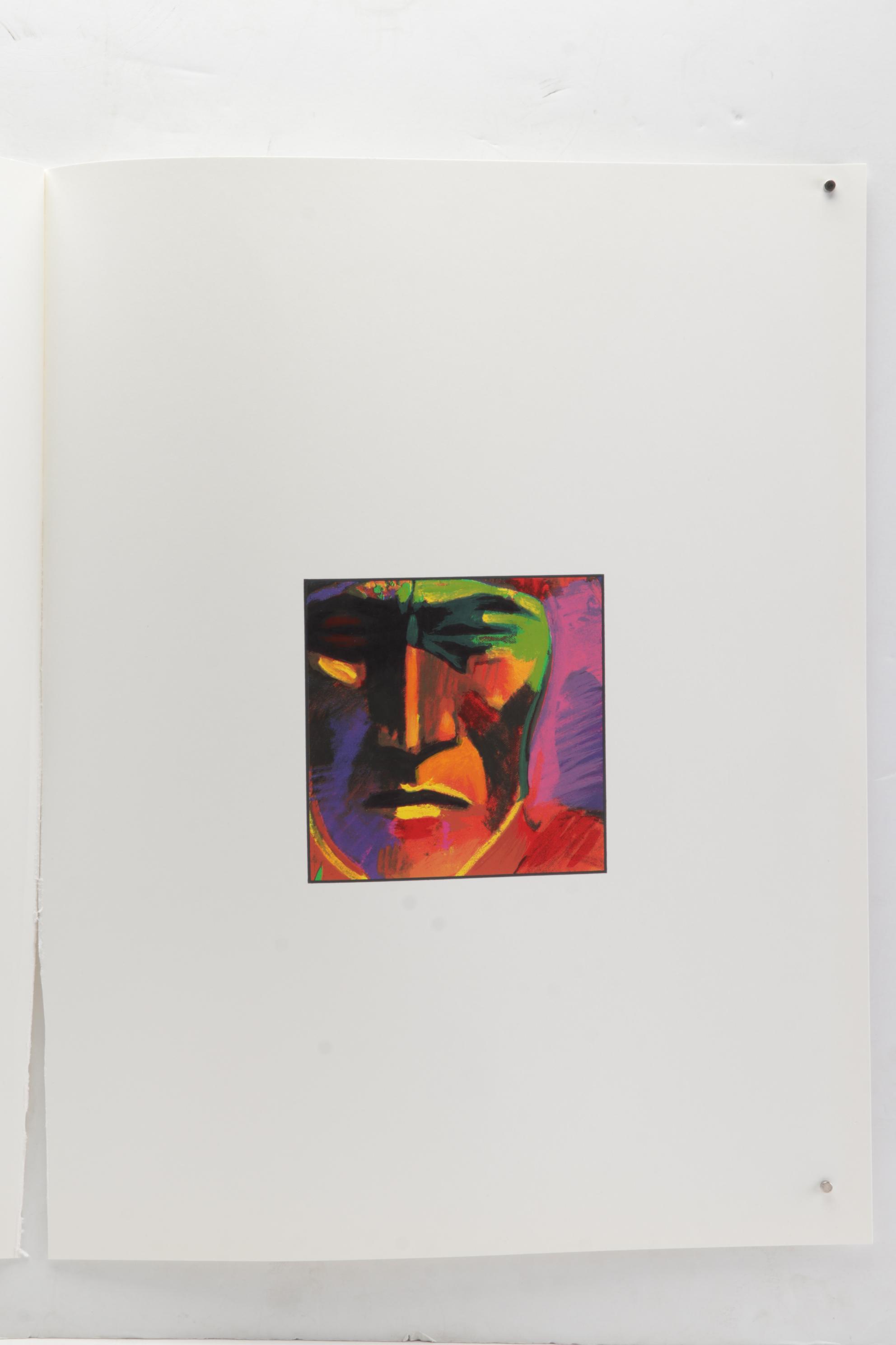 John Nieto Serigraph Portrait of Native American, 1996 | EBTH